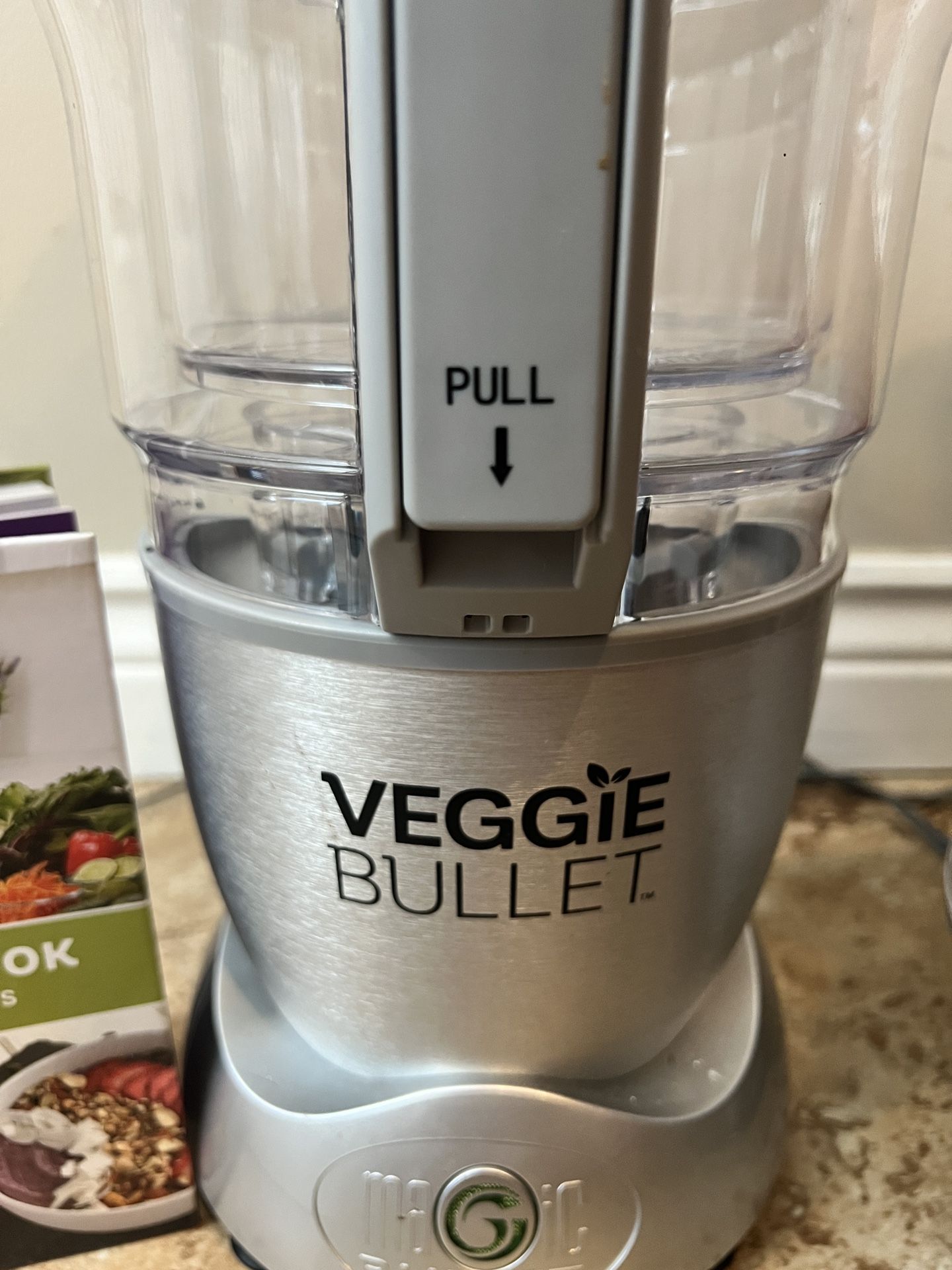 3-in-1 Veggie Bullet electric spiralizer, shredder, and slicer! for ...
