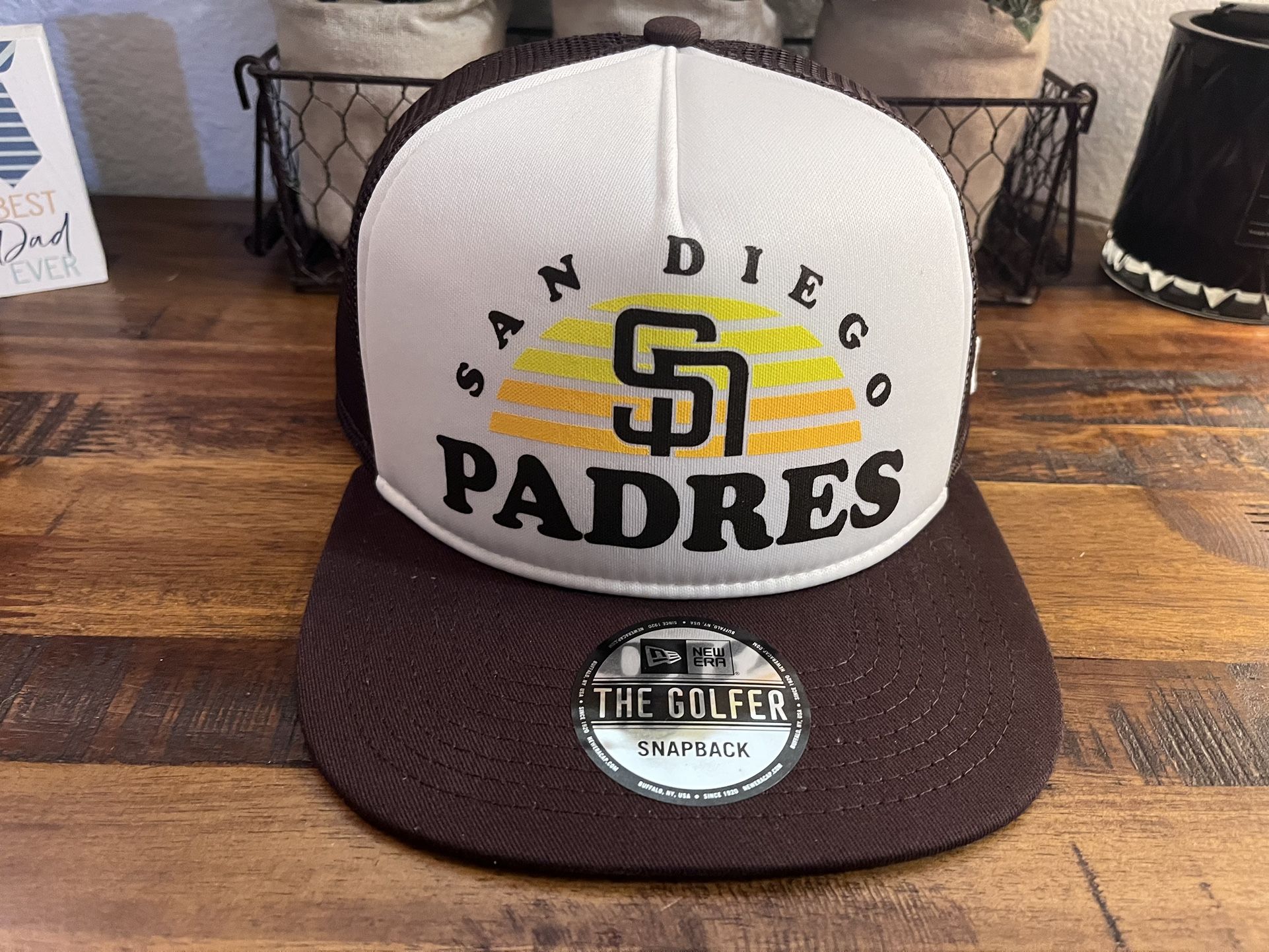 New Era San Diego Padres SnapBack Trucker Hat $20 for Sale in San Diego ...