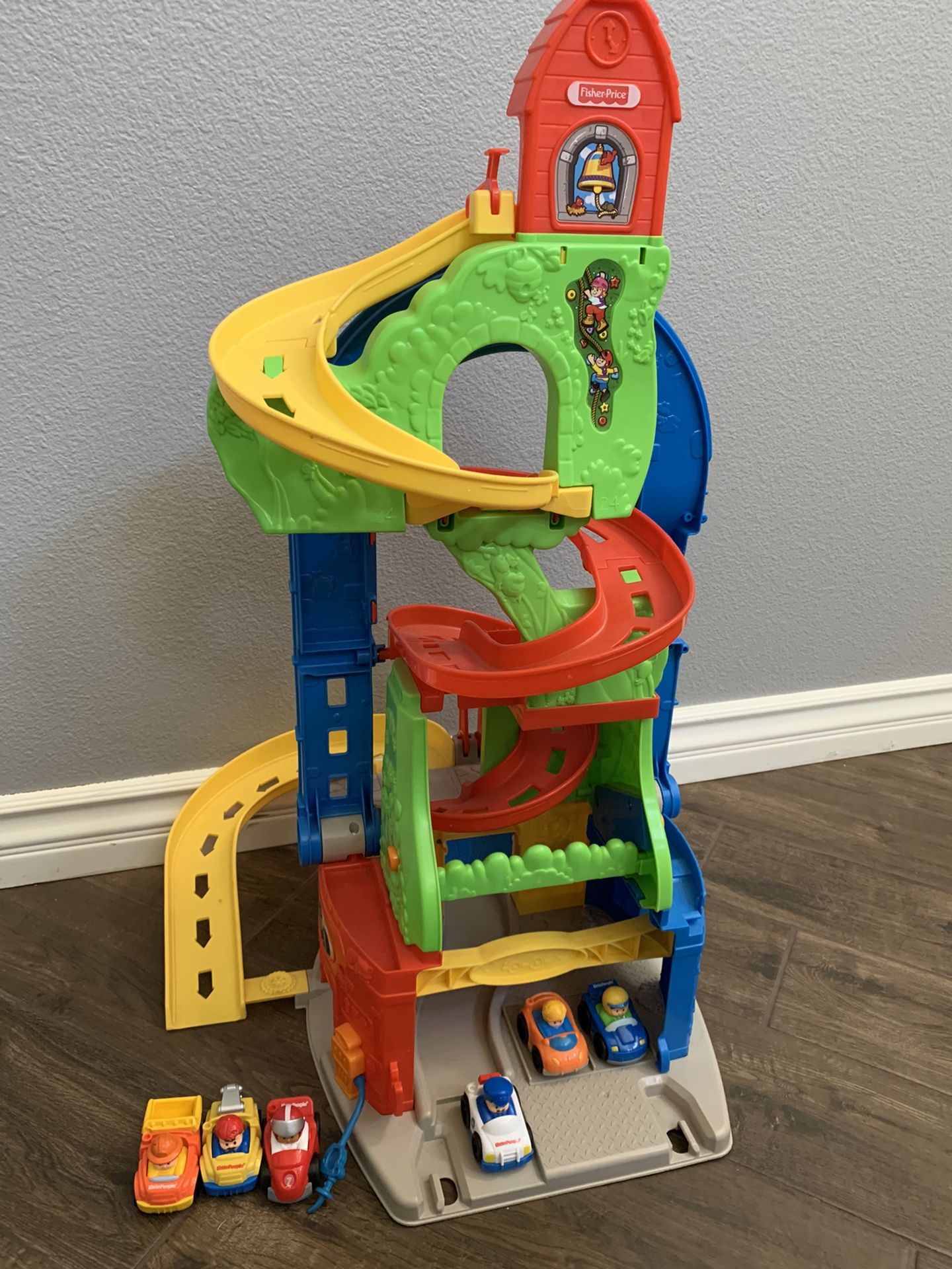 Fisher price little people car race track for Sale in Rancho Cucamonga ...