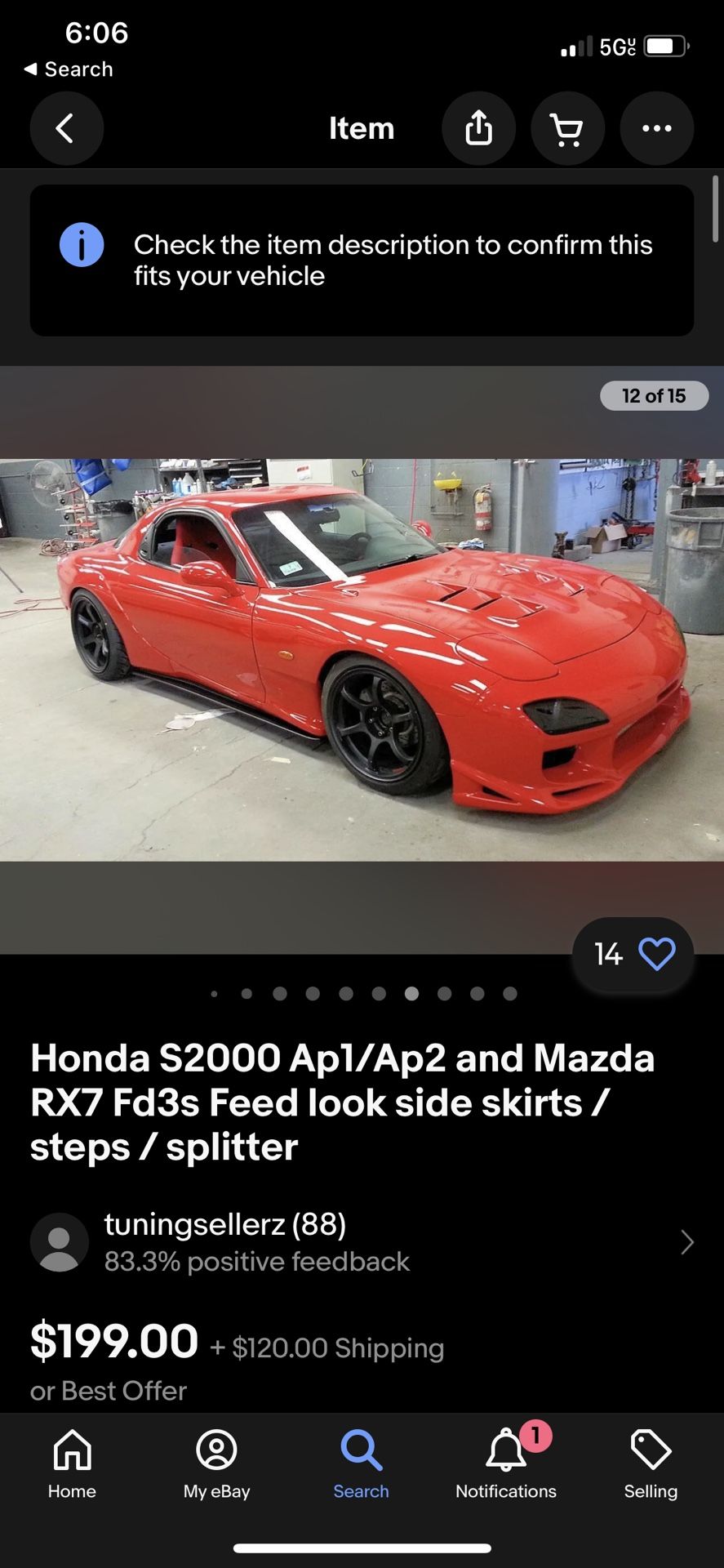 honda s2000 / FD Rx7 Feed Style FRP side skirts for Sale in San Juan ...