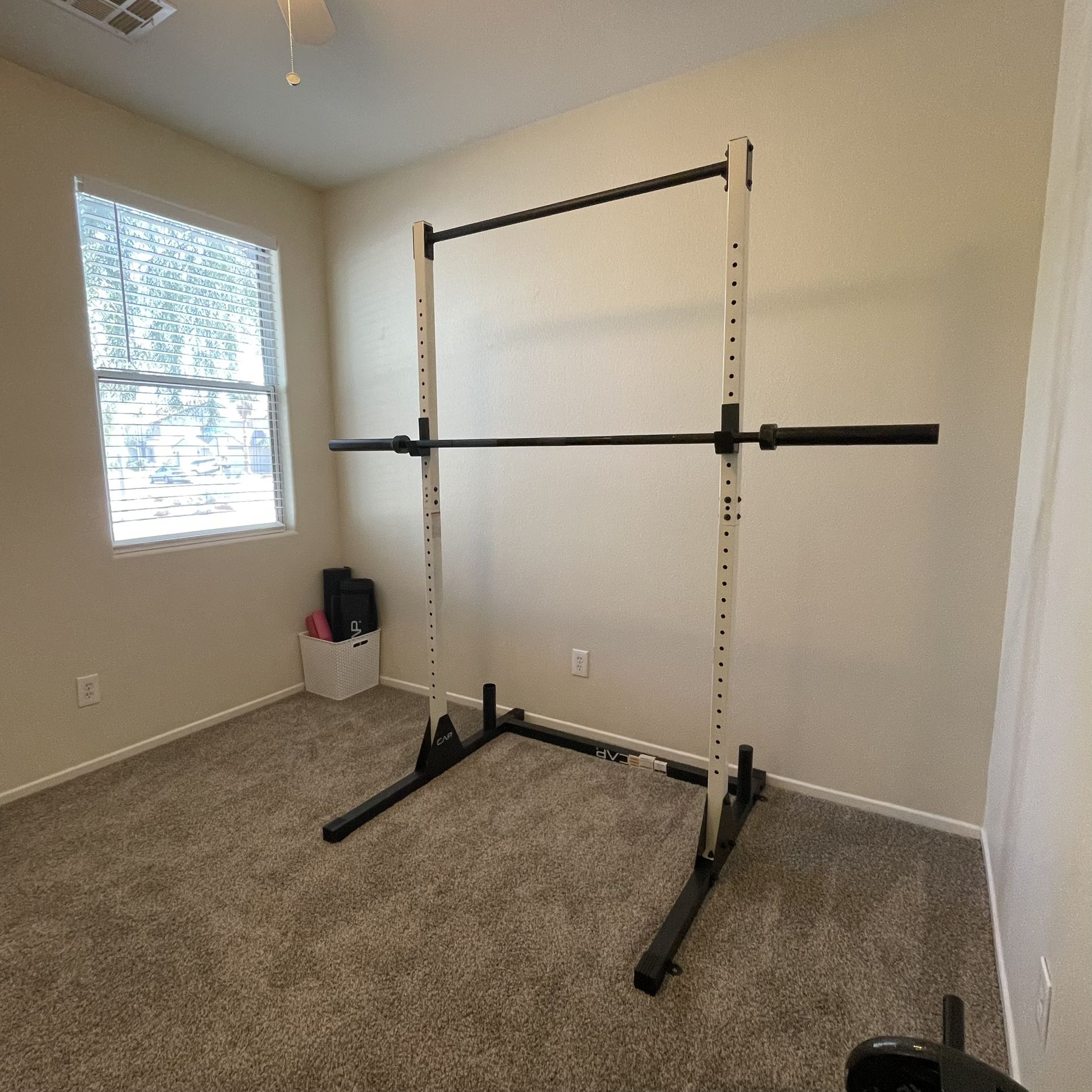 CAP Barbell FM-905Q Color Series Exercise Stand Power Rack for Sale in ...