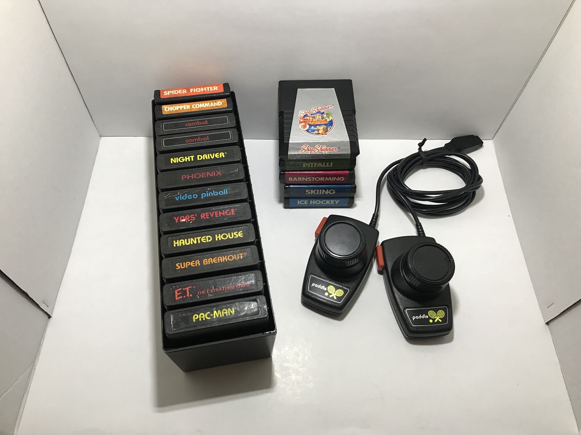 17 Atari 2600 Games And Paddles! for Sale in Fort Erie, ON - OfferUp