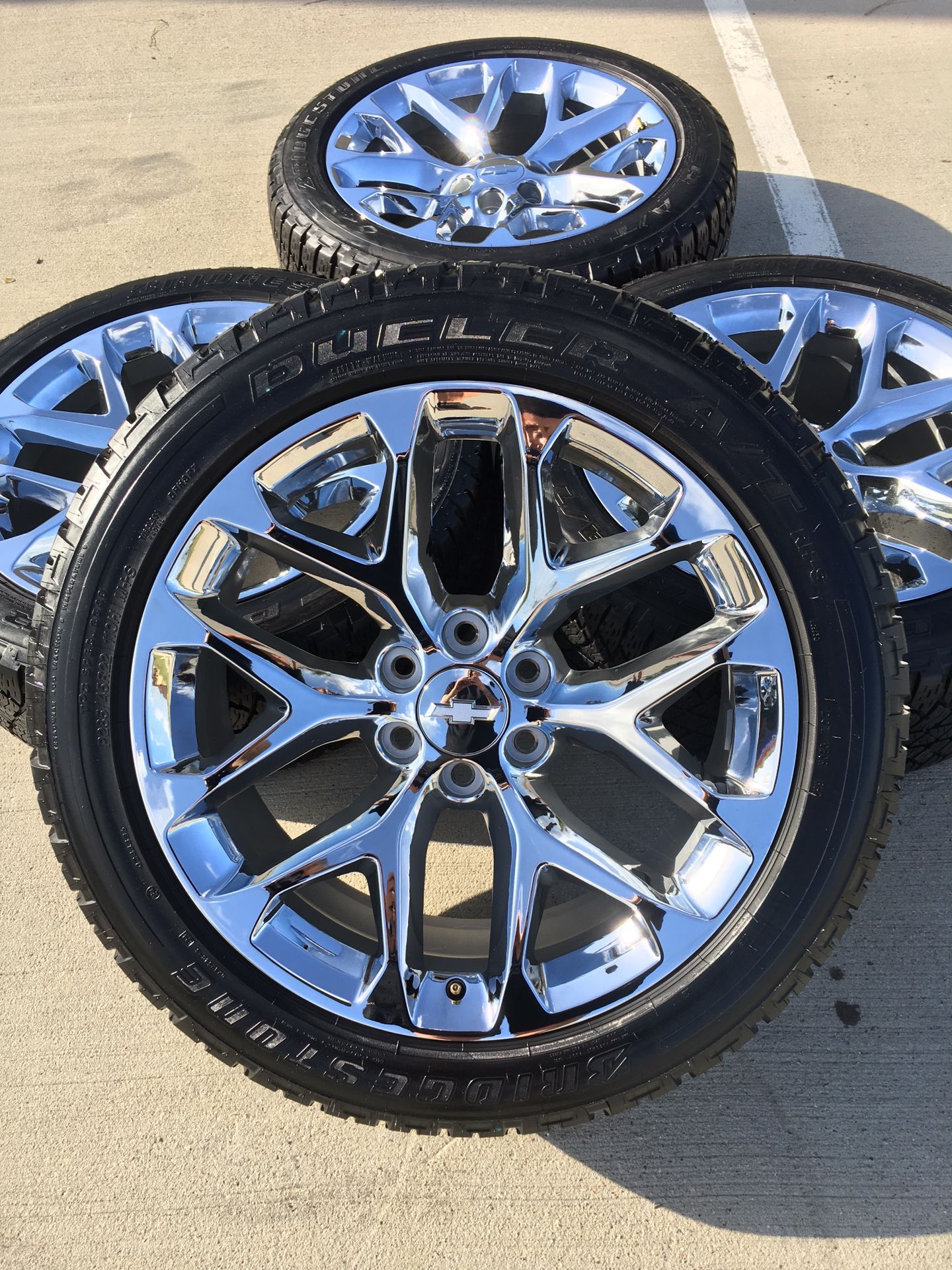 22 inch Chevy Silverado Escalade GMC Sierra Denali rims Rines llantas ...
