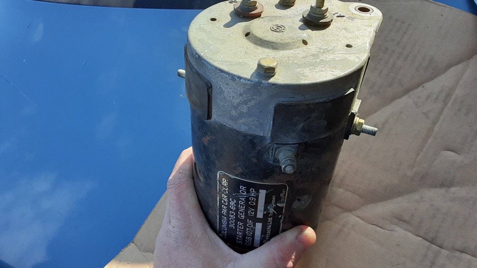 COLUMBIA PAR CAR CORP. Hitachi Ltd.30083-69C GOLF CART STARTER ...