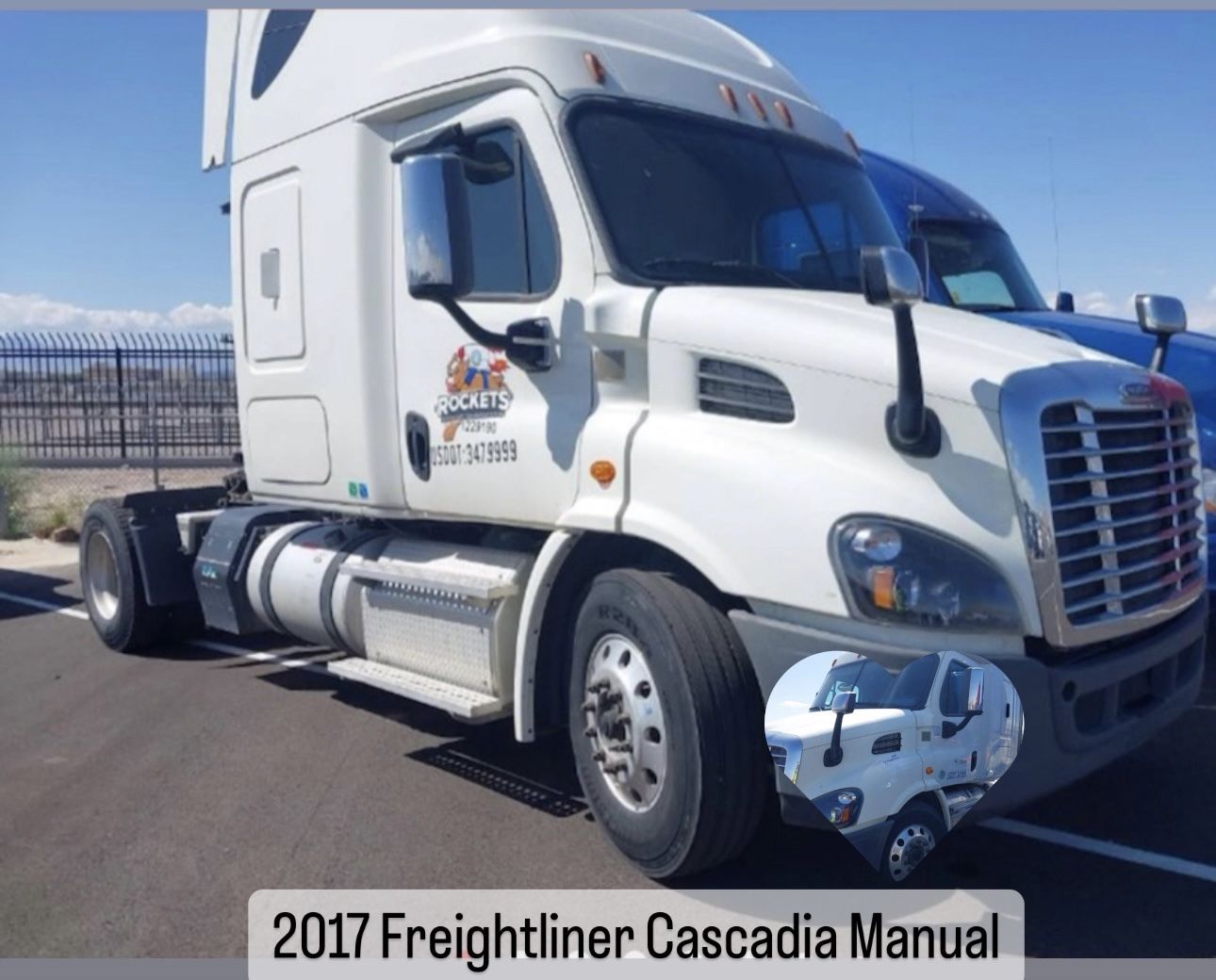 2017 Freightliner Cascadia 457k Miles Manual Transmission for Sale in ...