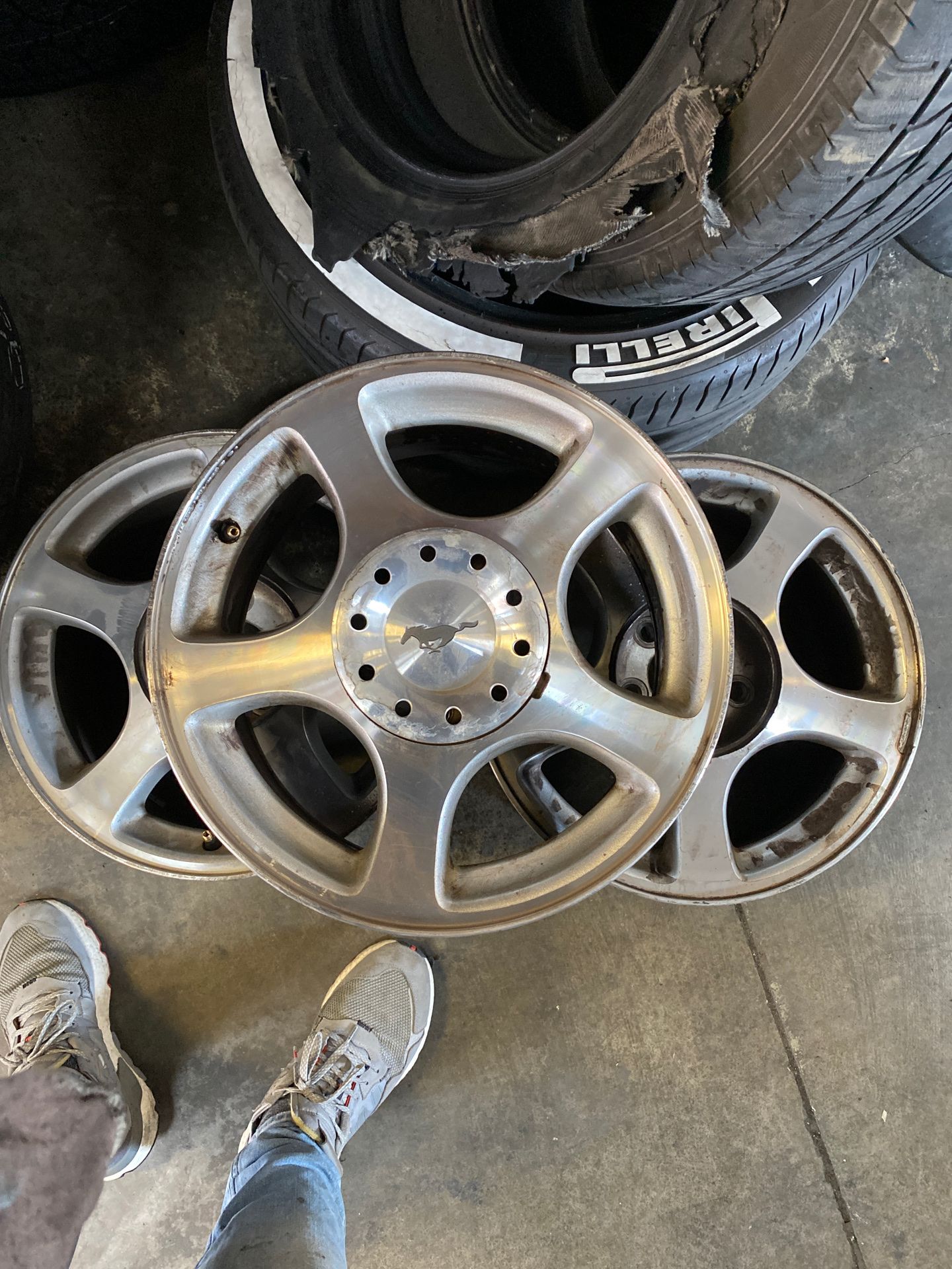 OEM FORD MUSTANG WHEELS 16 inch set of 4 5x114.3 bolt pattern for Sale ...