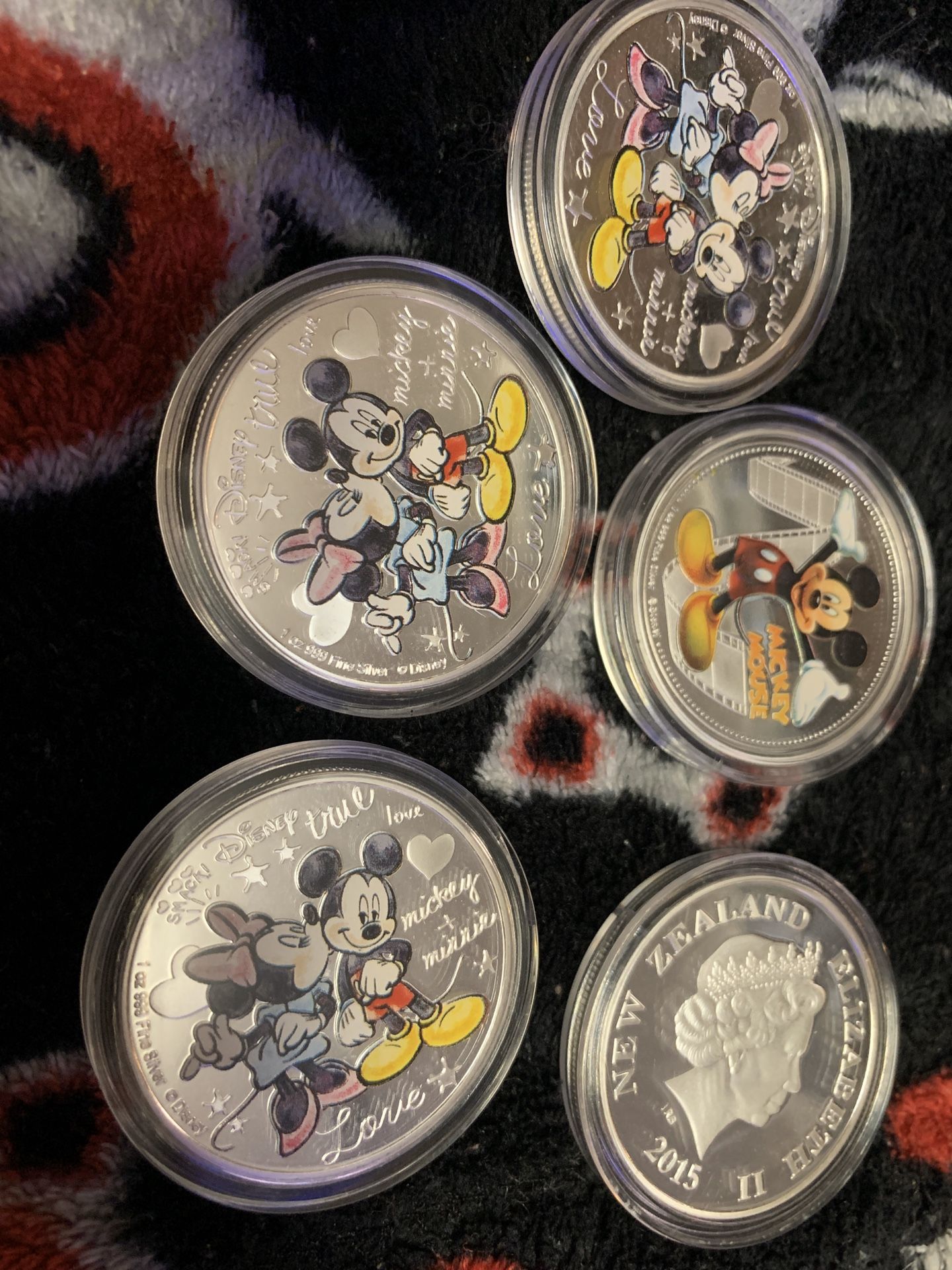 Five 1 Ounce 999 Fine Silver Proof Disney Coins for Sale in Renton, WA ...