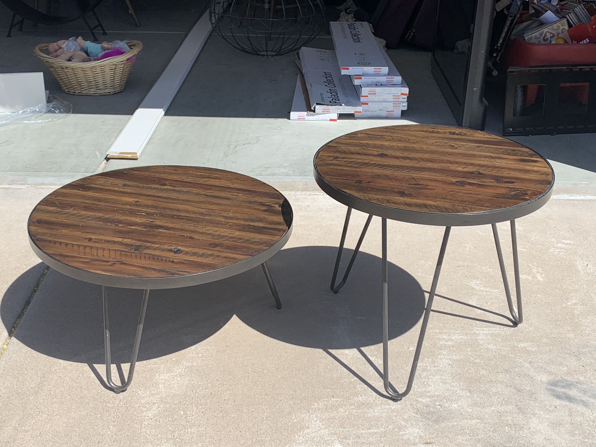Pier 1 Matching Round Coffee Tables for Sale in Phoenix, AZ - OfferUp