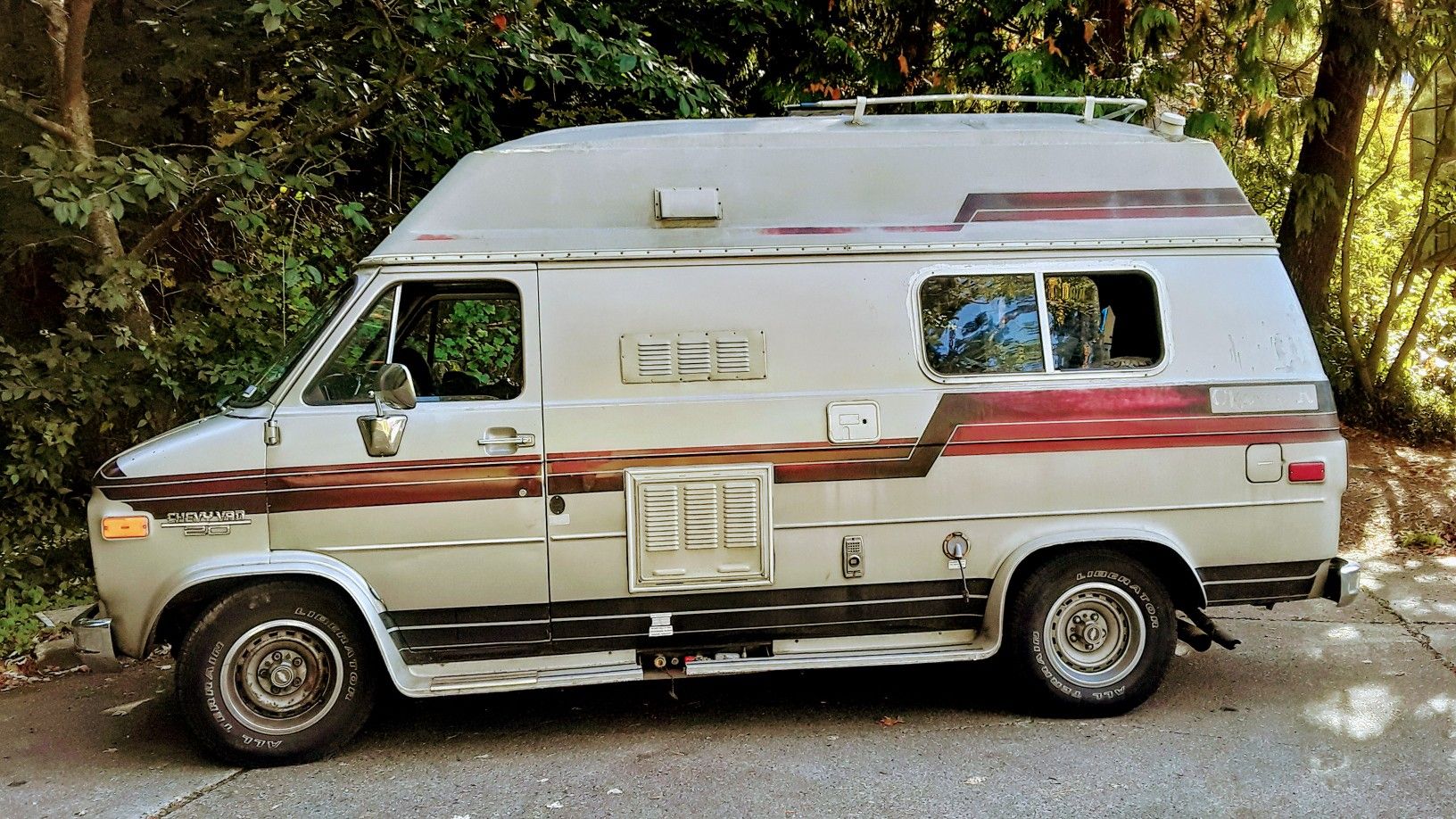 1987 Chevrolet g20 camper van high top 159k original miles for Sale in ...