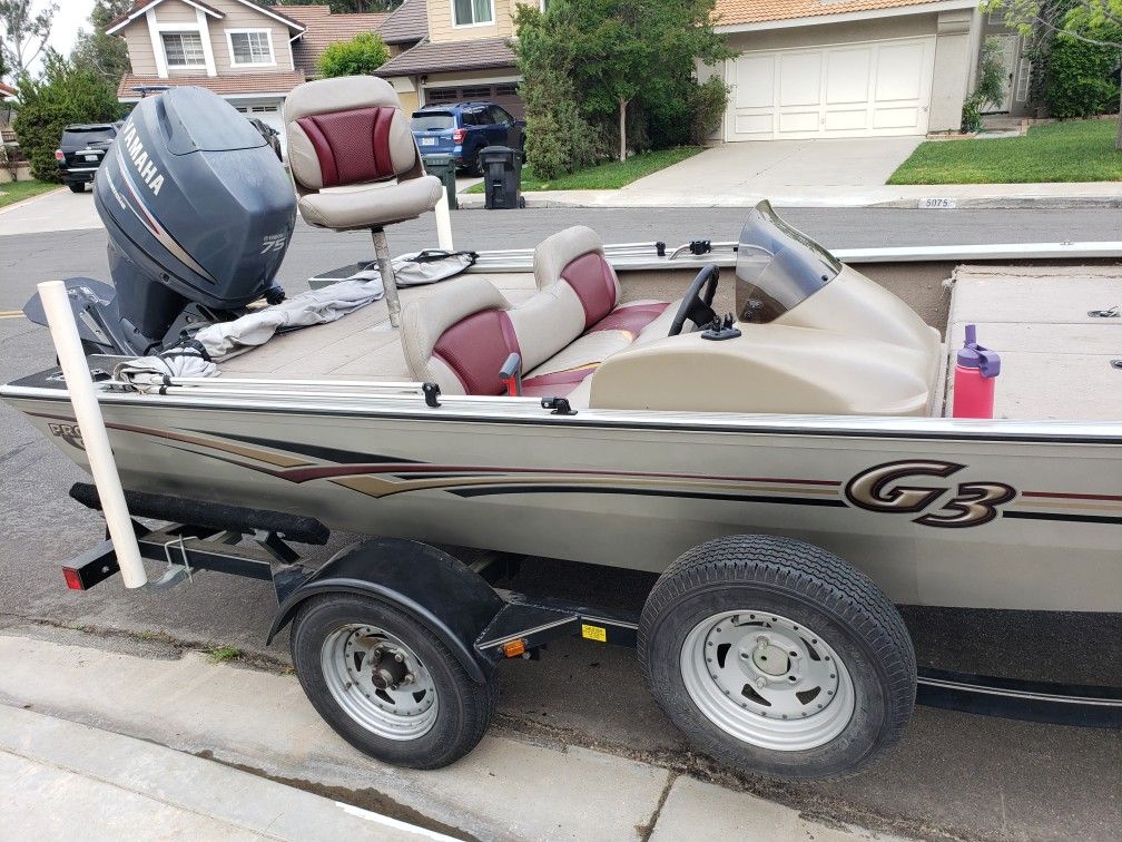 2003 Yamaha G3 Pro 175 fishing boat for Sale in Yorba Linda, CA - OfferUp