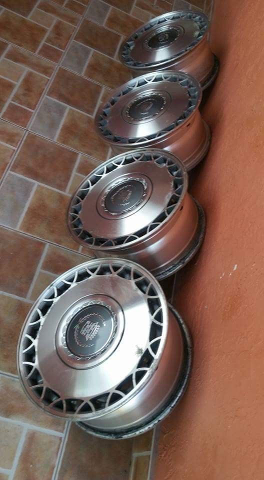 5X5 Cadillac Fleetwood Brougham RIMS 5X127 Wheels Buick Roadmaster Donk ...