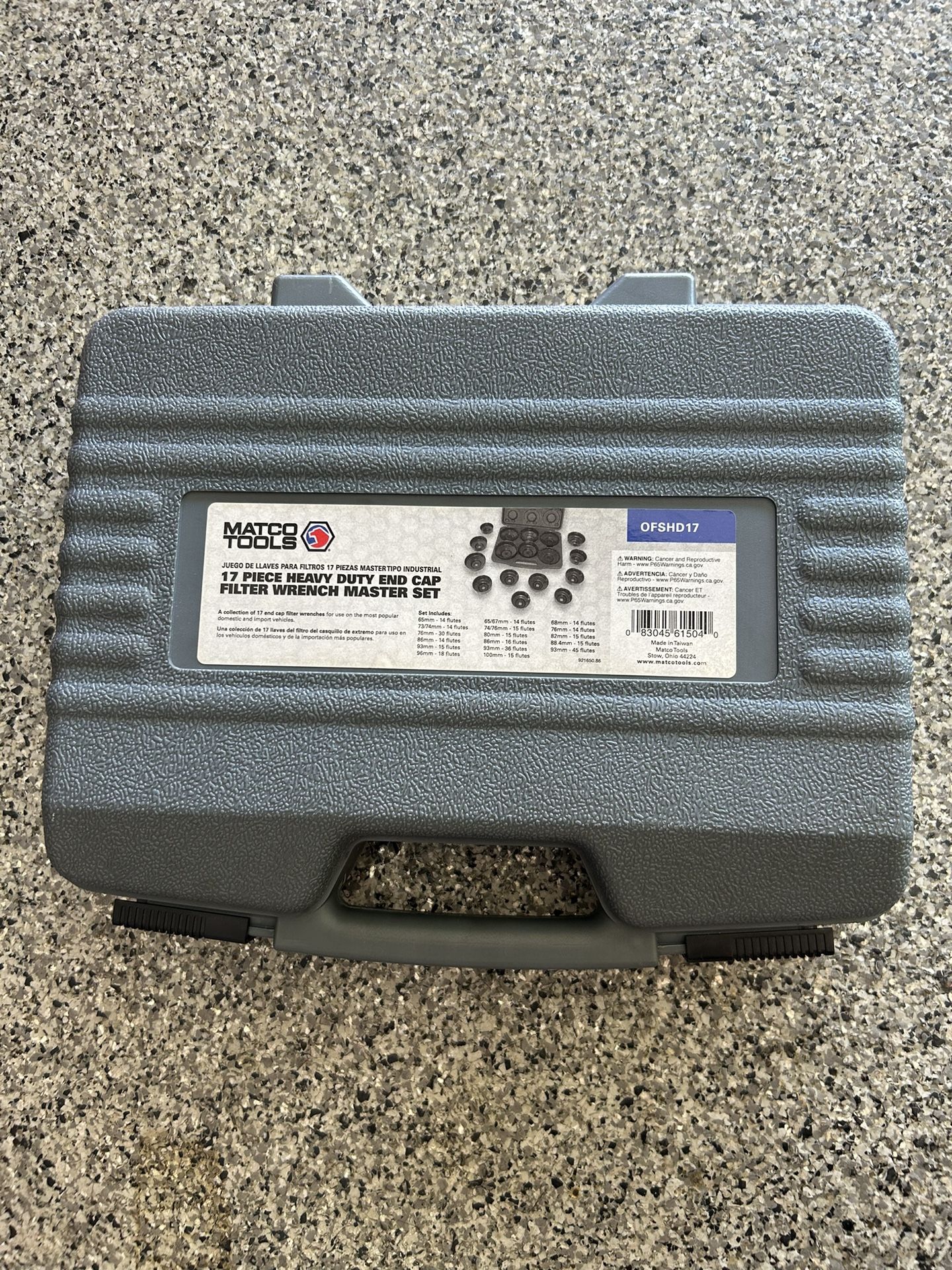 Matco Tools 17 Piece Master Set Oil Filter Cups for Sale in Peoria, AZ ...