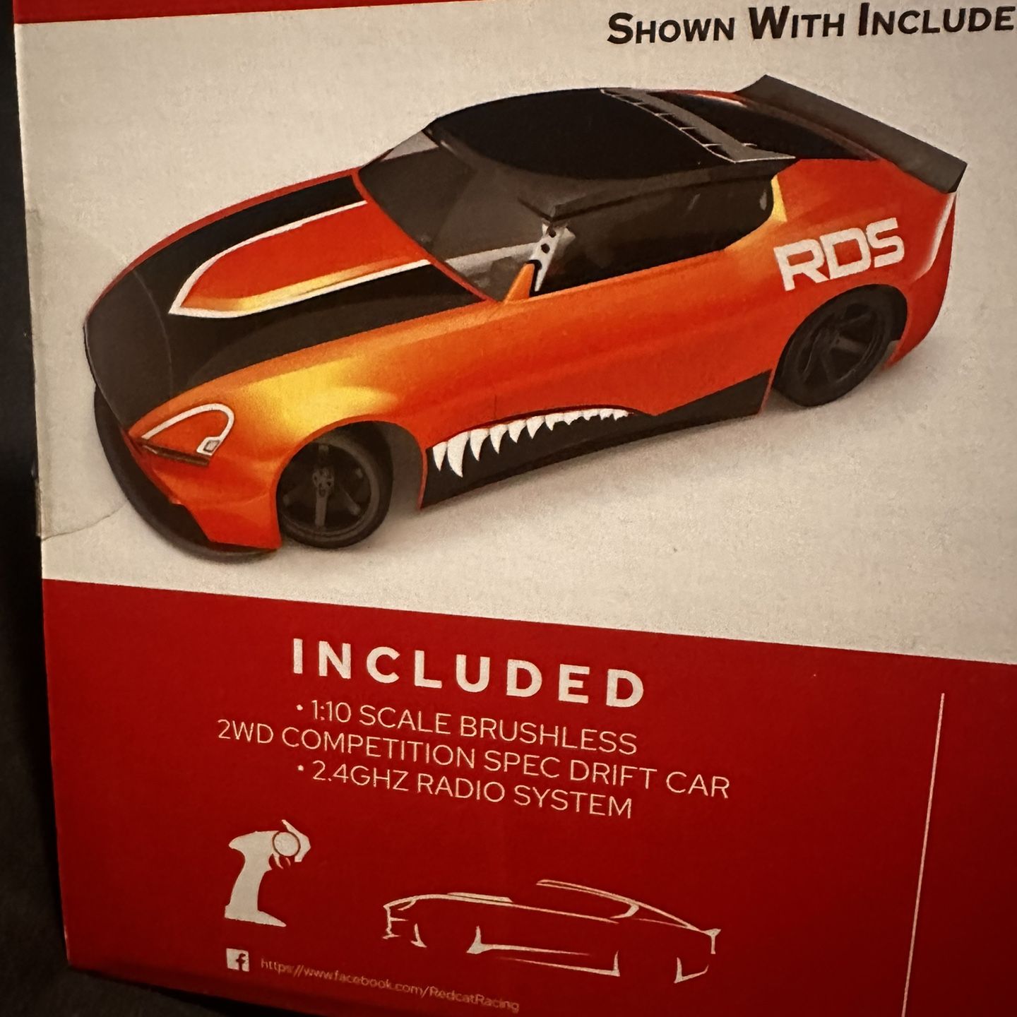 Redcat Racing RDS- 1:10 2WD Competition Spec Drift RC Car Orange for ...