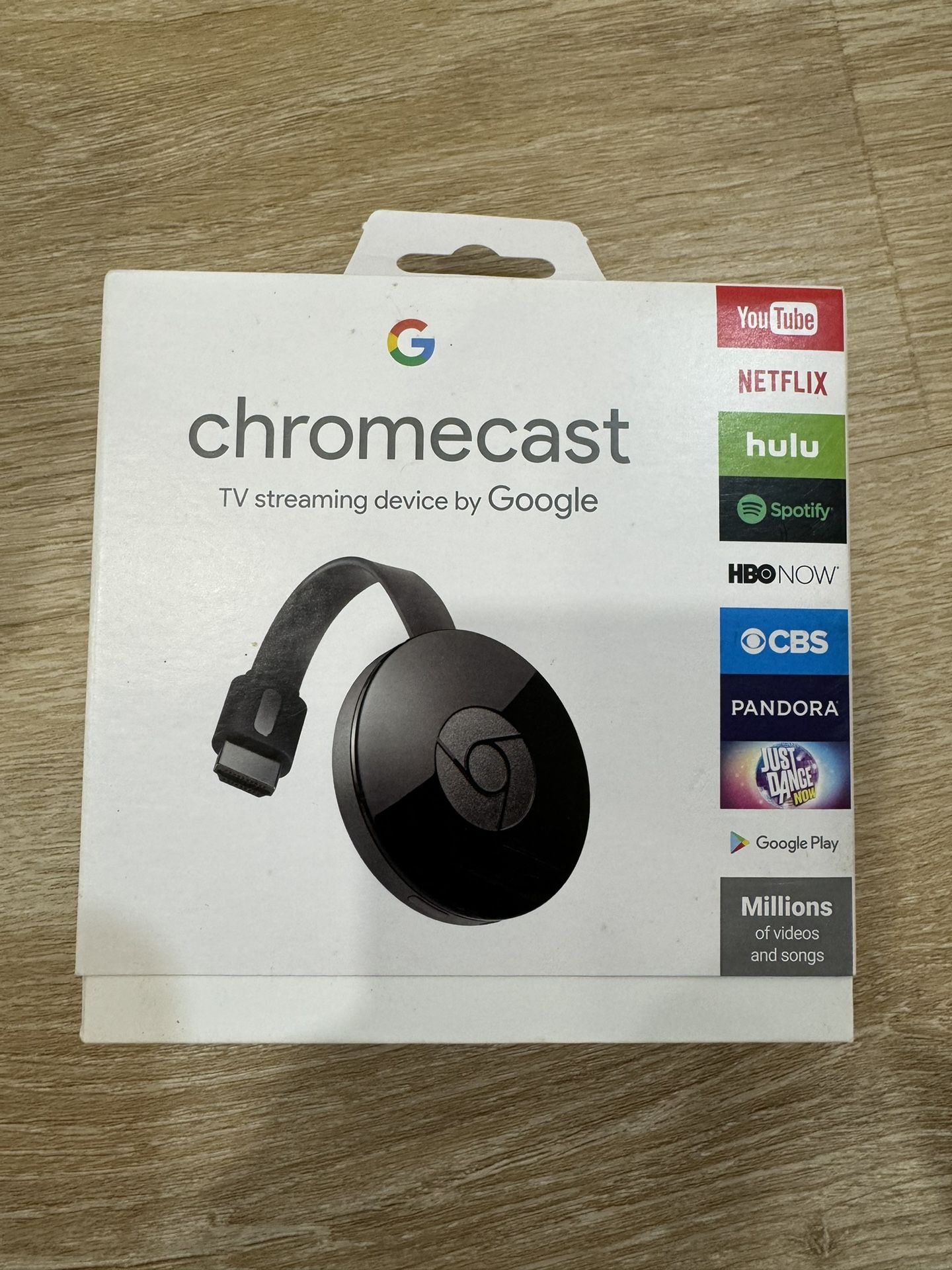CHROMECAST TV Streaming Device by Google (2nd Generation), Never Used ...