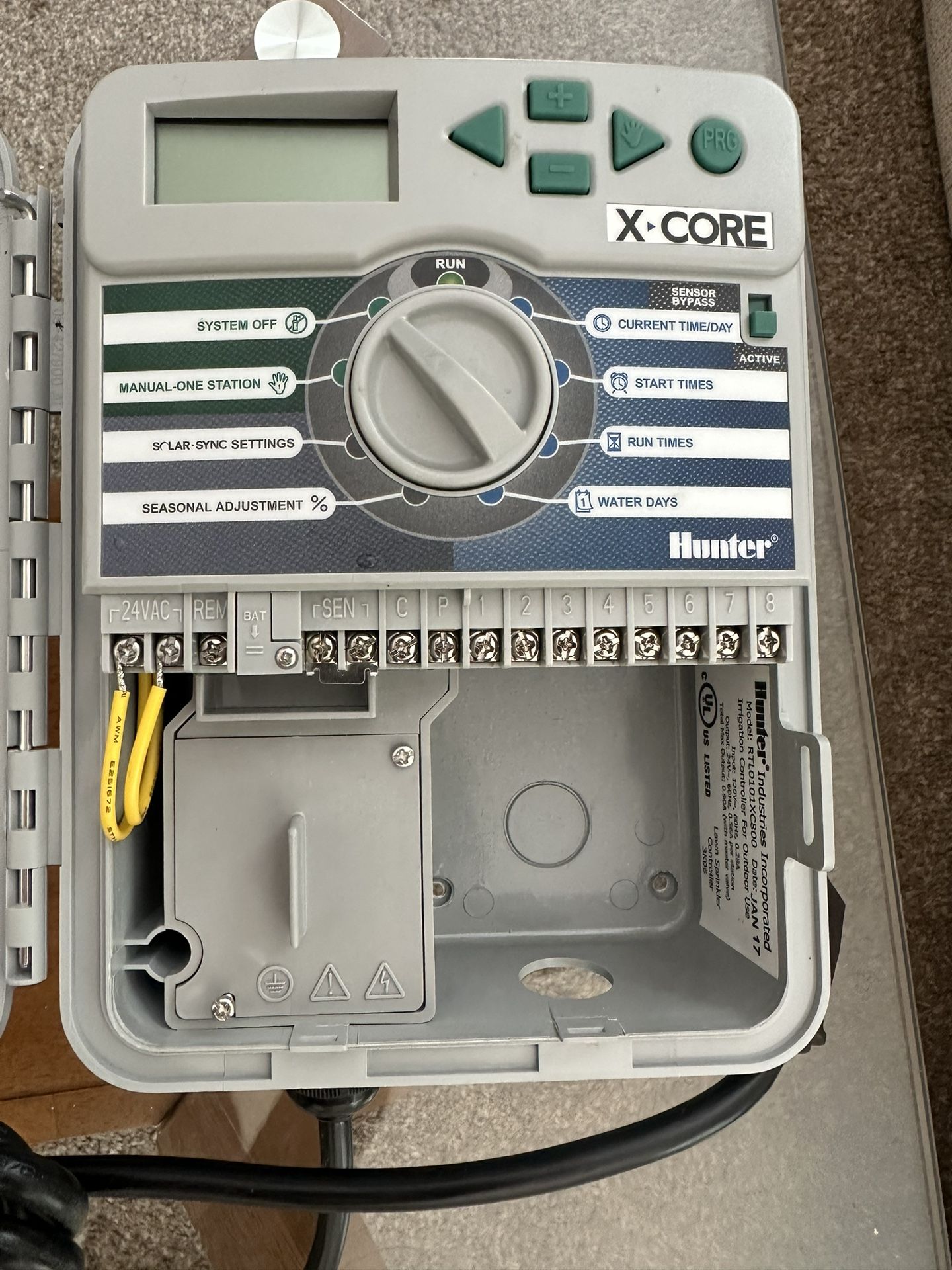 Hunter Xc 800 Controllers