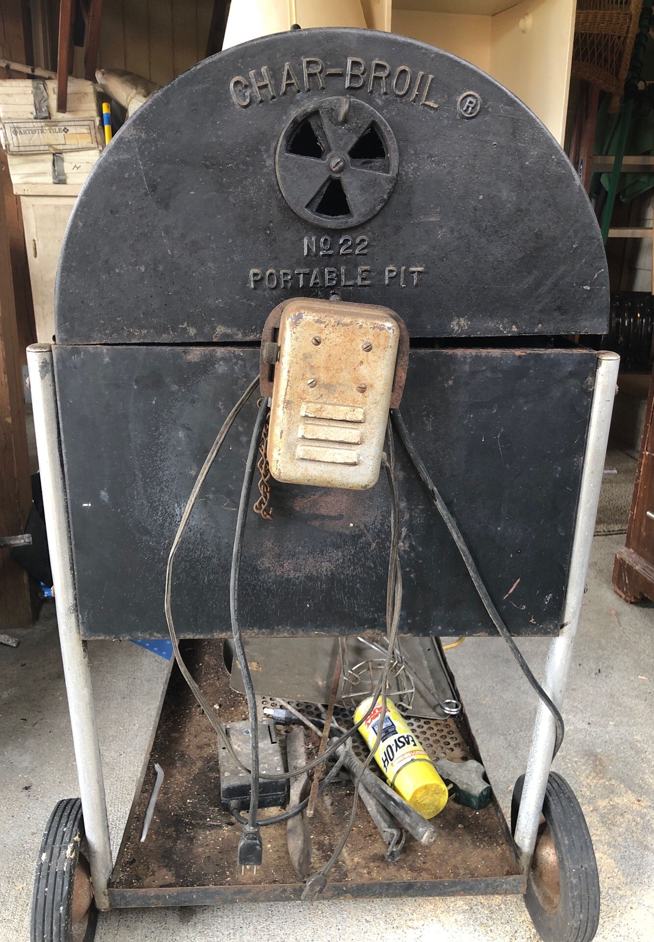 char-broil portable bbq pit grill barbecue for Sale in Seattle, WA ...