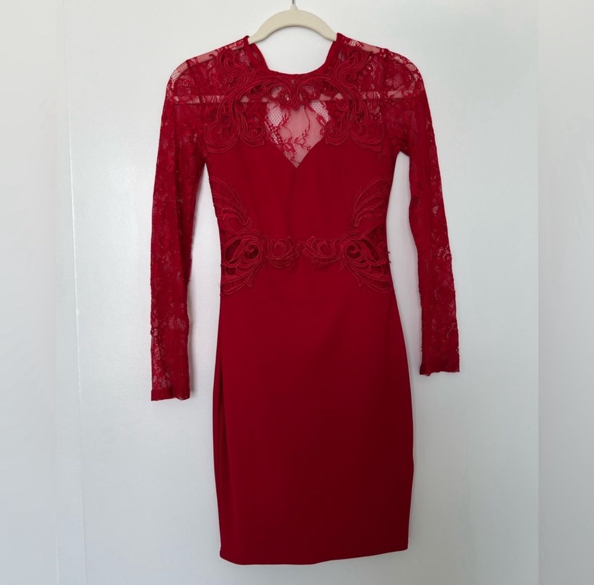 New Lipsy London Lace Dress - Red for Sale in Miami, FL - OfferUp