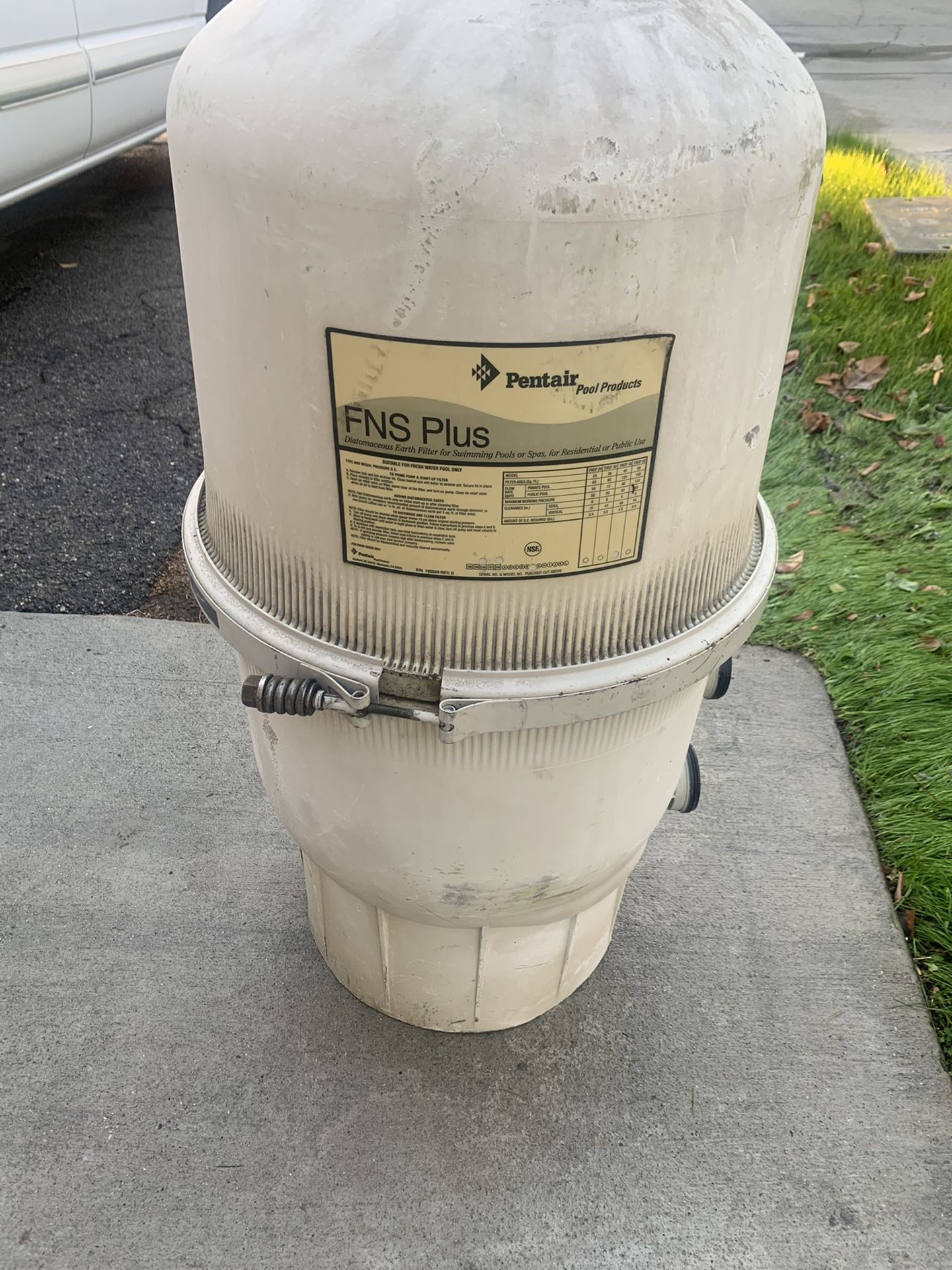 Pool Filter (Pentair FNS Plus 48sq ft) for Sale in Claremont, CA - OfferUp