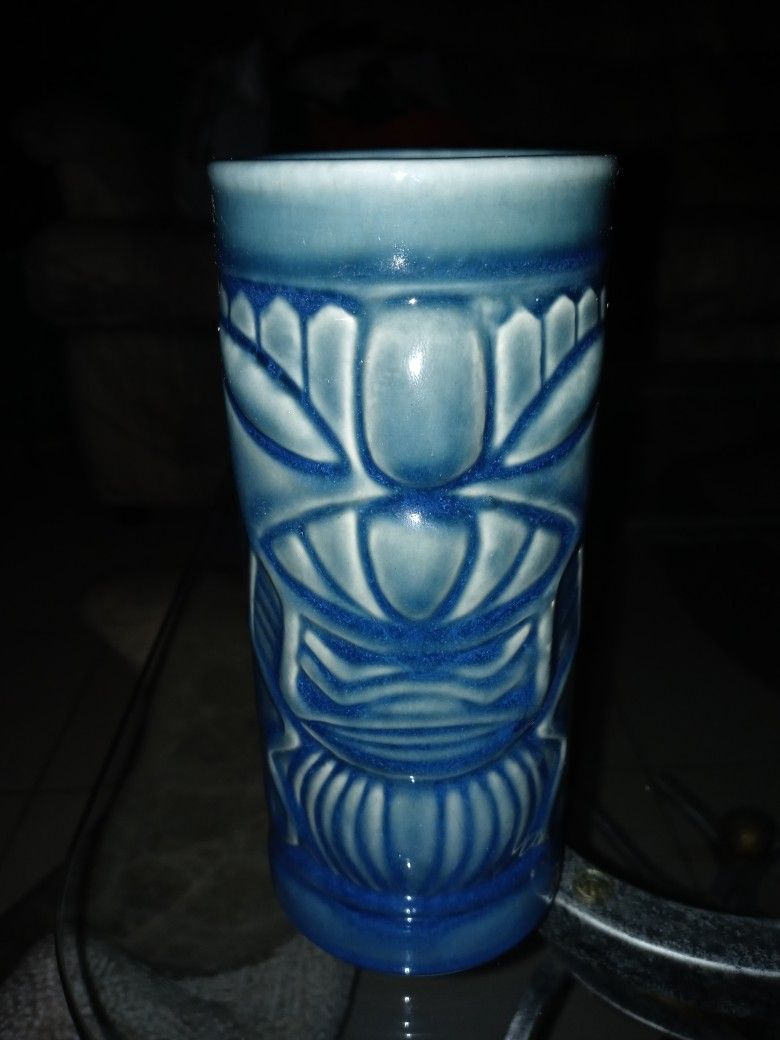 Tiki Mug Tiki Glass Tiki Ceramic Mug Libbey Tiki Mug Perfect Condition ...