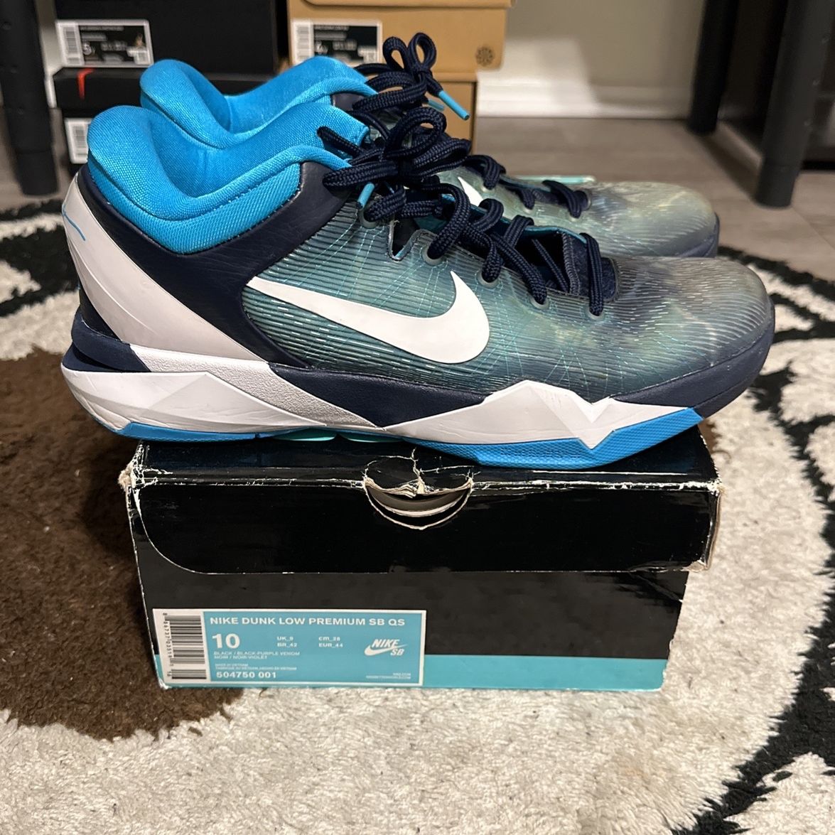 Kobe 7 Shark On Feet