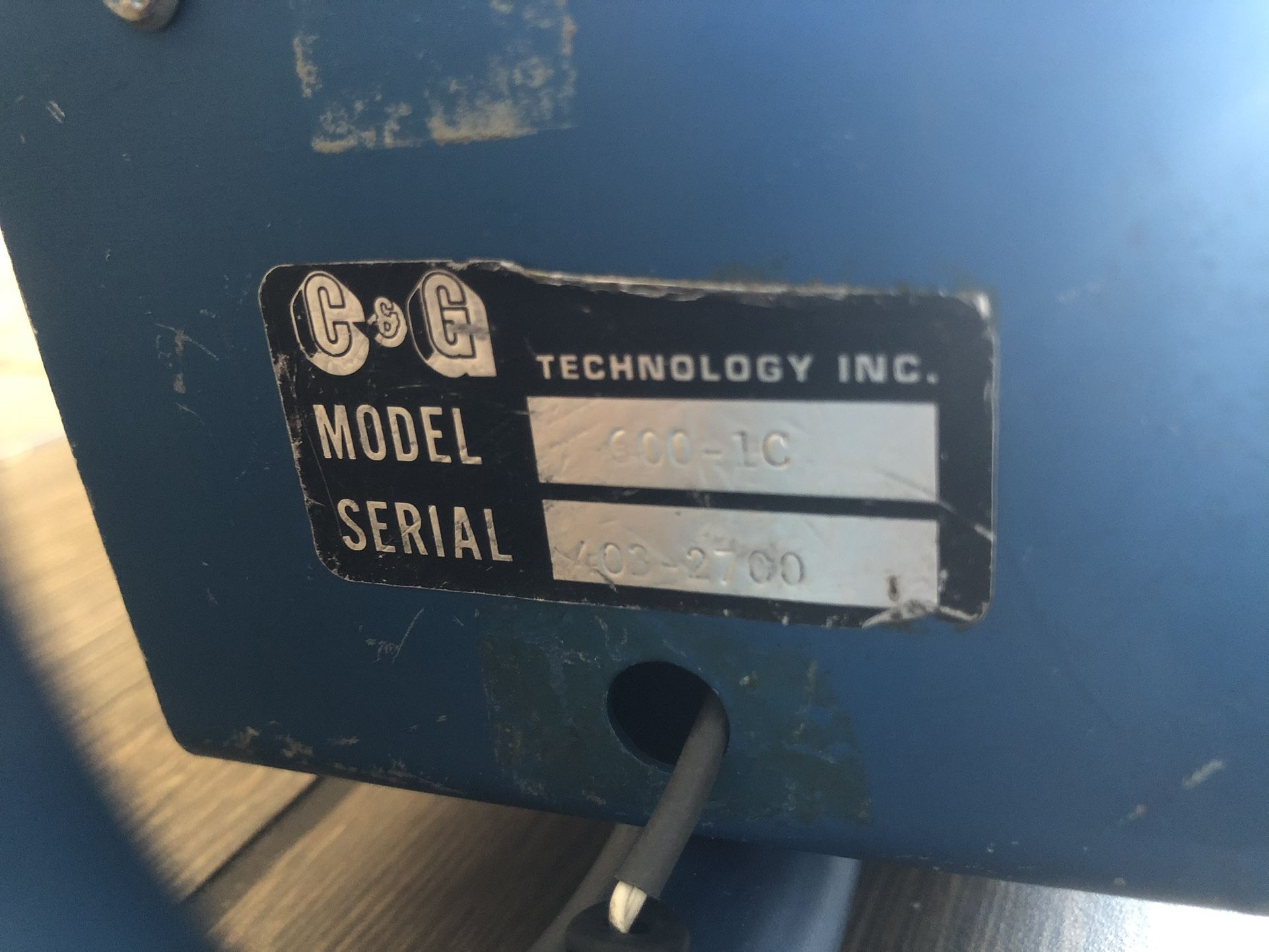 Vintage Metal Detector Tesoro The Blue WildCat C&G Technology 600-1C ...