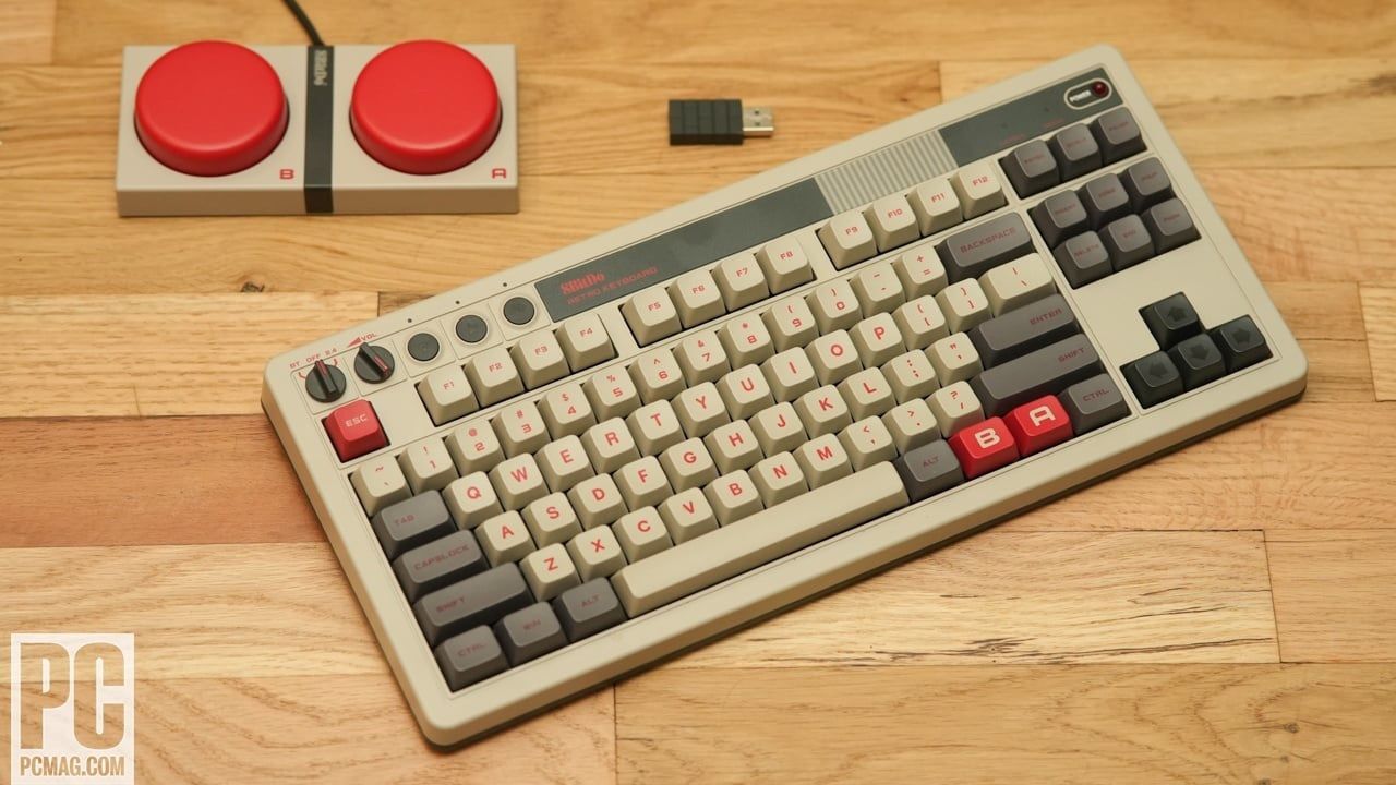 8bitdo Nintendo Retro Wireless Mechanical Keyboard. for Sale in ...