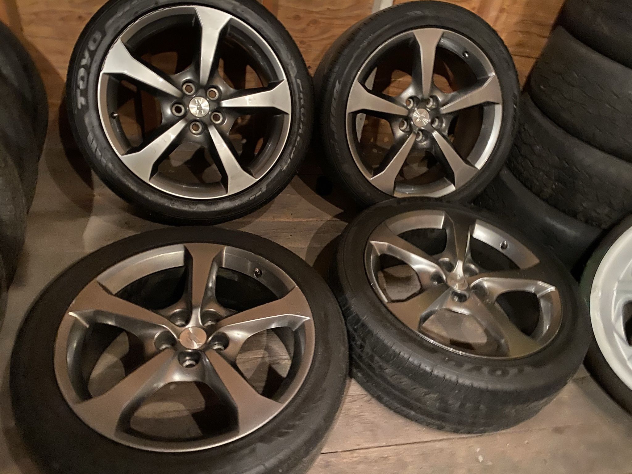 20 Inch Camaro Rims Tires! for Sale in Tacoma, WA - OfferUp