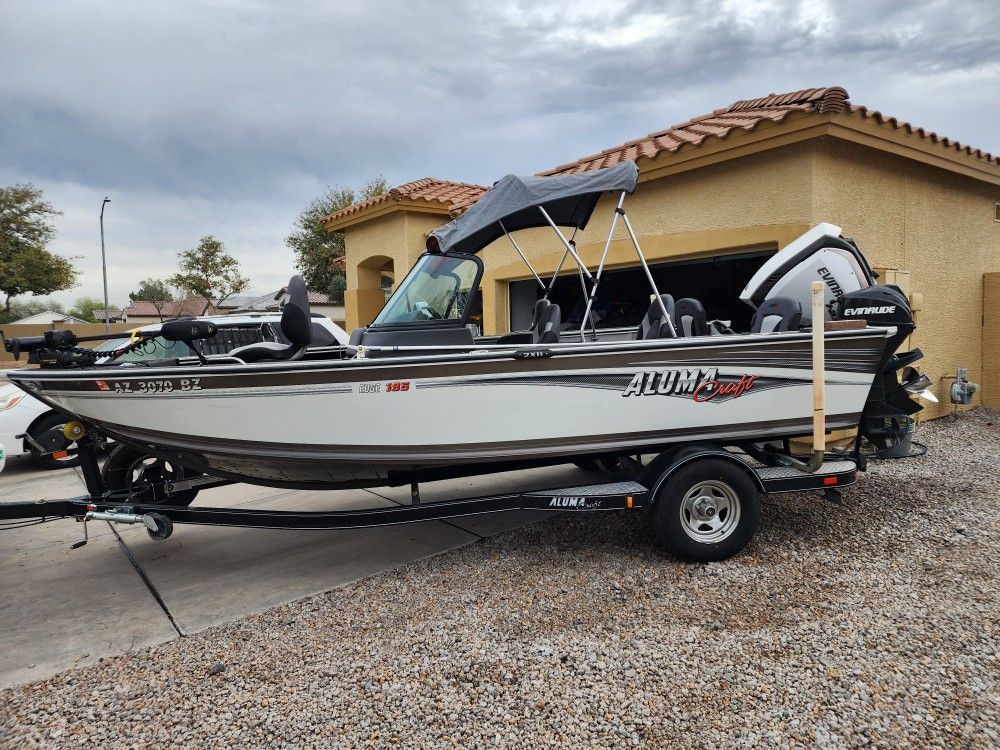 2017 Alumacraft 185 edge for Sale in Peoria, AZ - OfferUp