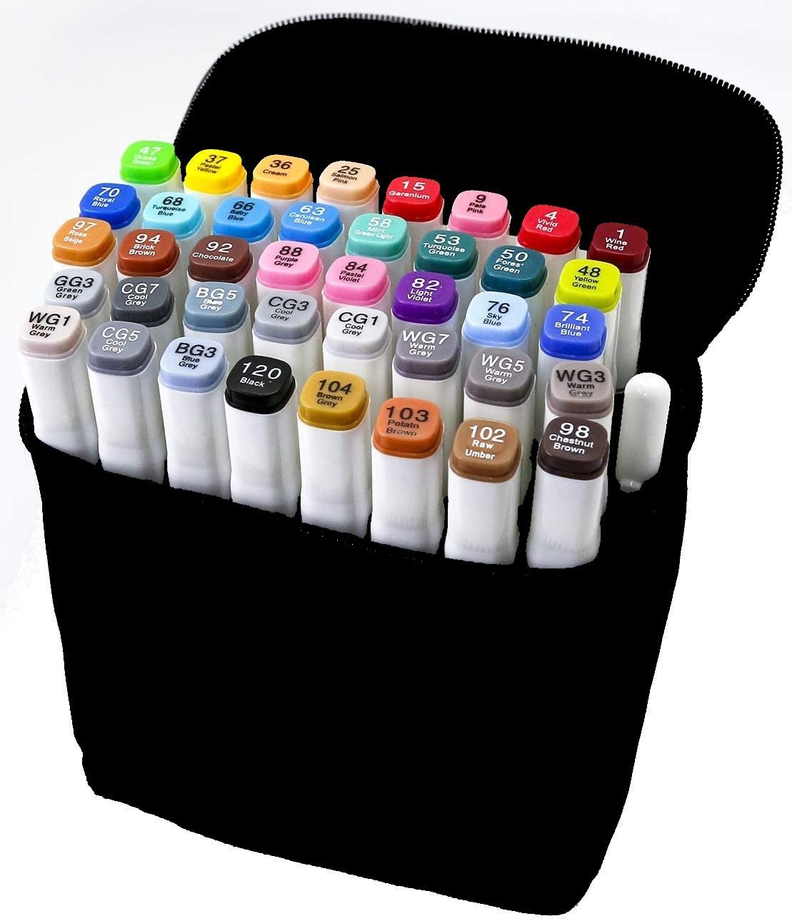 New Set Of Artist Markers 40pc Dual Tip for Sale in Moreno Valley, CA ...