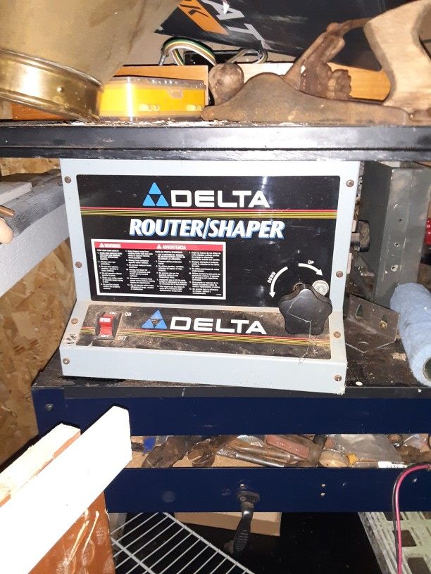 Delta Router & Shaper With Bits for Sale in Princeton, NC - OfferUp