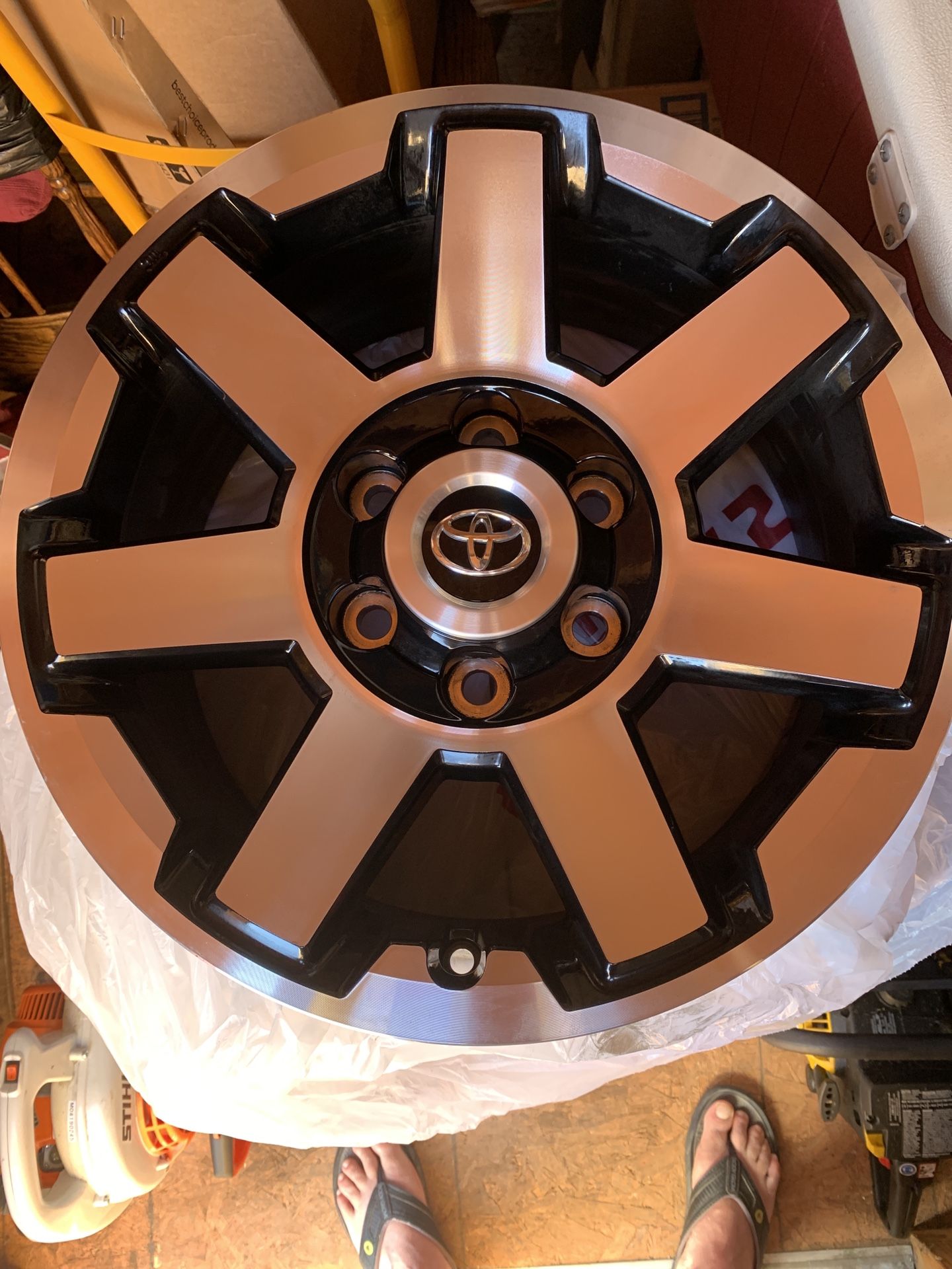 Toyota 4 Runner TRD 4 Wheel Drive Rims/Lugnuts New. for Sale in ...