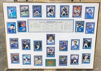 1983 Chicago Cubs Baseball Team National League Eastern Division ...