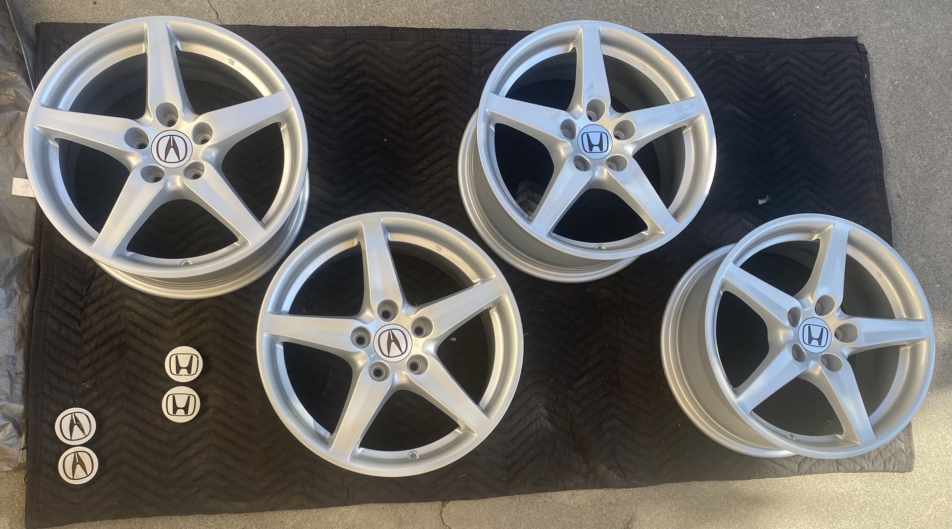 Acura Rsx Dc5 Type S Wheels - Perfect Condition Zero Curb Rash for Sale ...