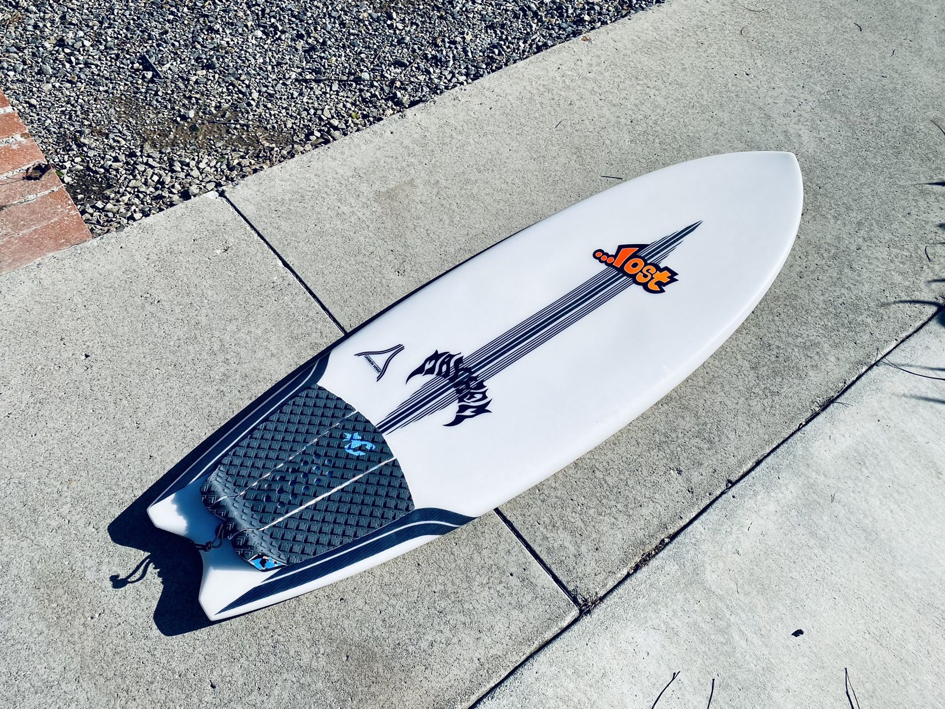 Lost Carbon Wrap Mayhem Surfboard Puddle Fish Quad Fin Thruster Fcs ...