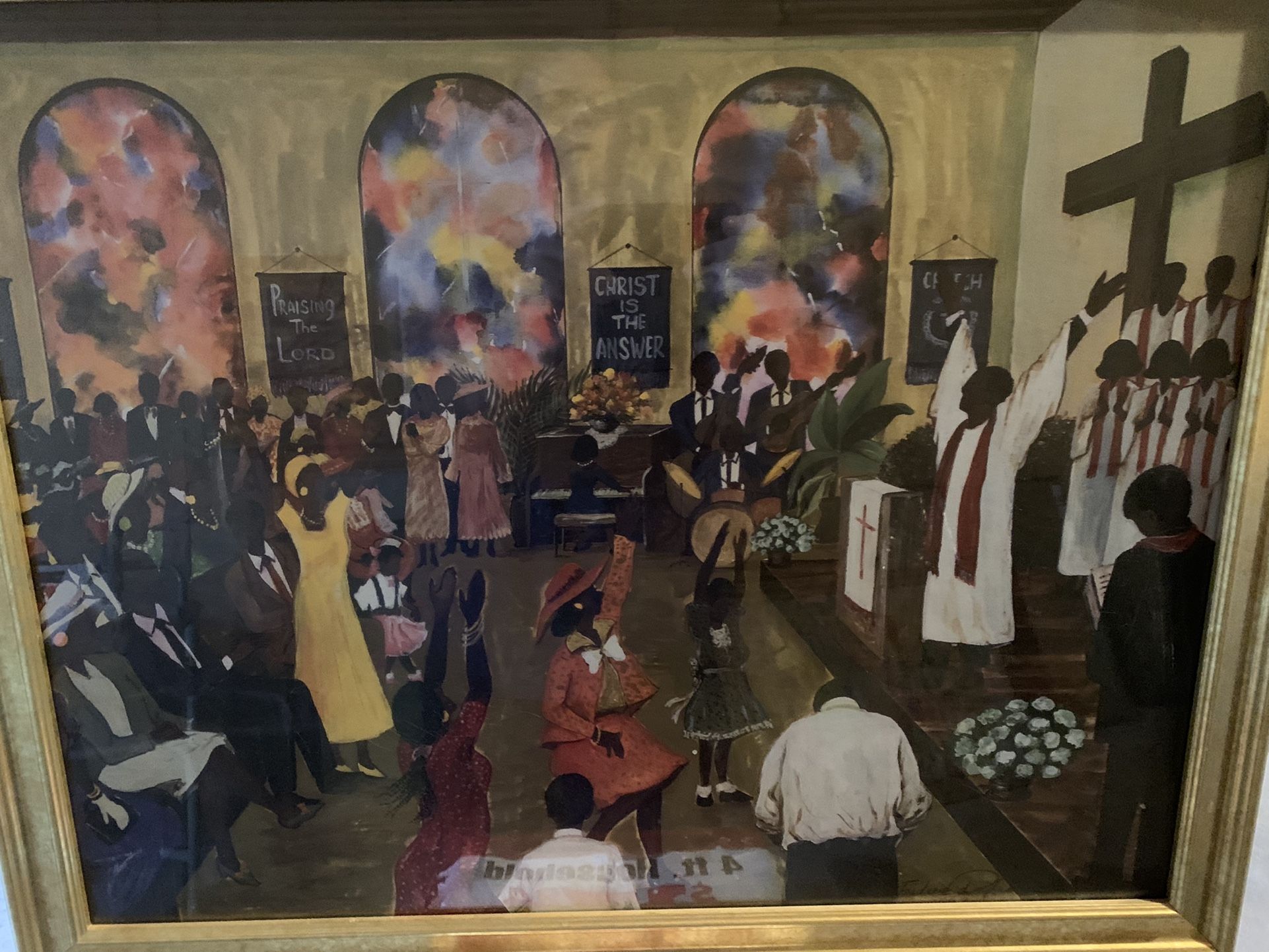 African American Church Art