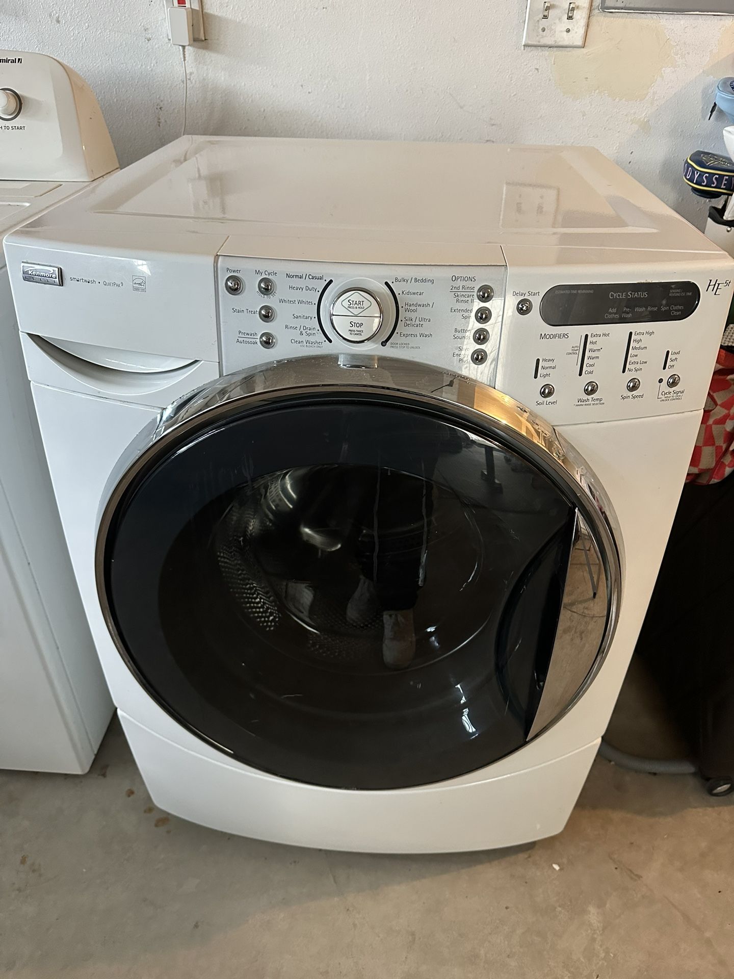 Working Washer & Dryer Set (Washer Door Lock Needs Fix) for Sale in ...