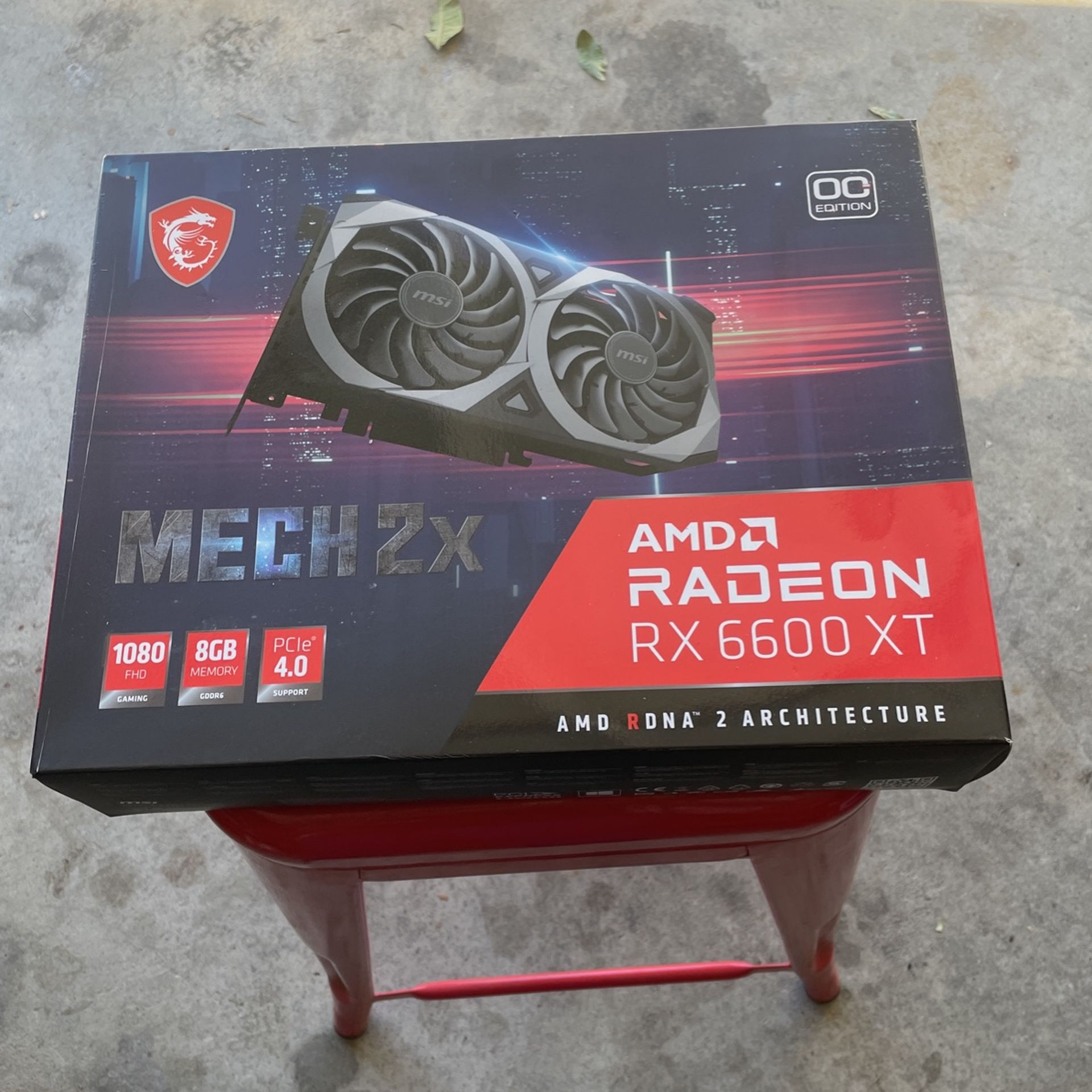 MSI AMD RX 6600 XT for Sale in Riverside, CA - OfferUp