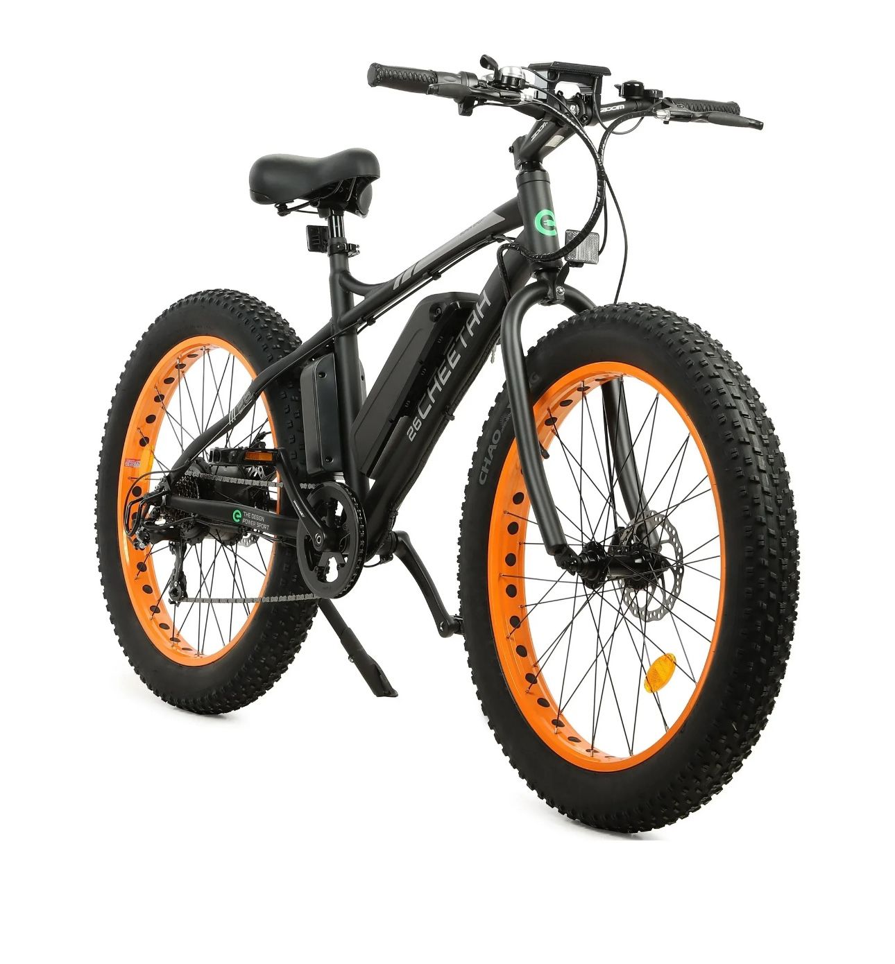 Ecotric 26 In. 36V 500W Fat Tire Electric Bicycle 26 x 4 In. Removable ...