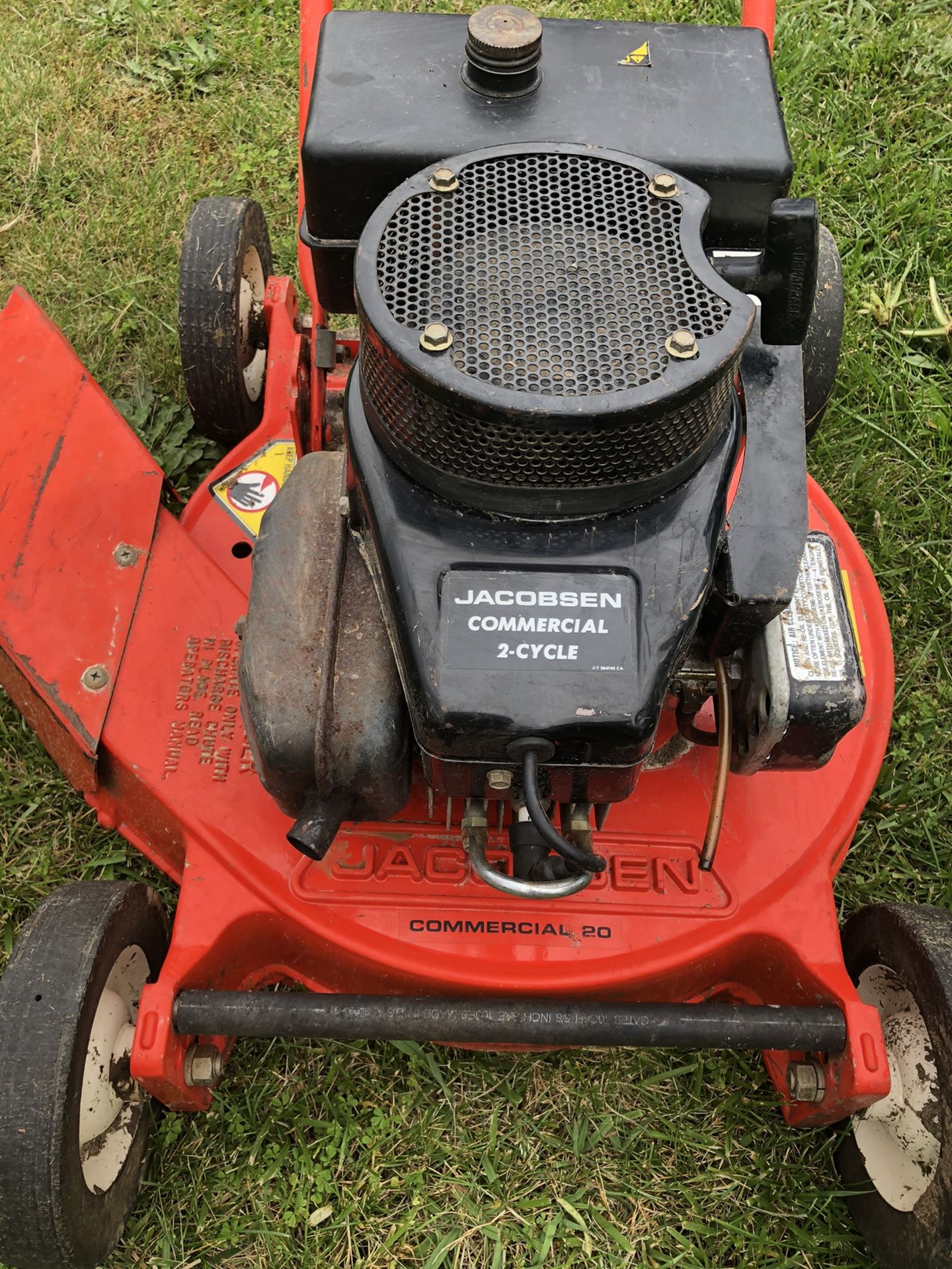 Jacobson Commercial Push Mower for Sale in Denton, NC - OfferUp