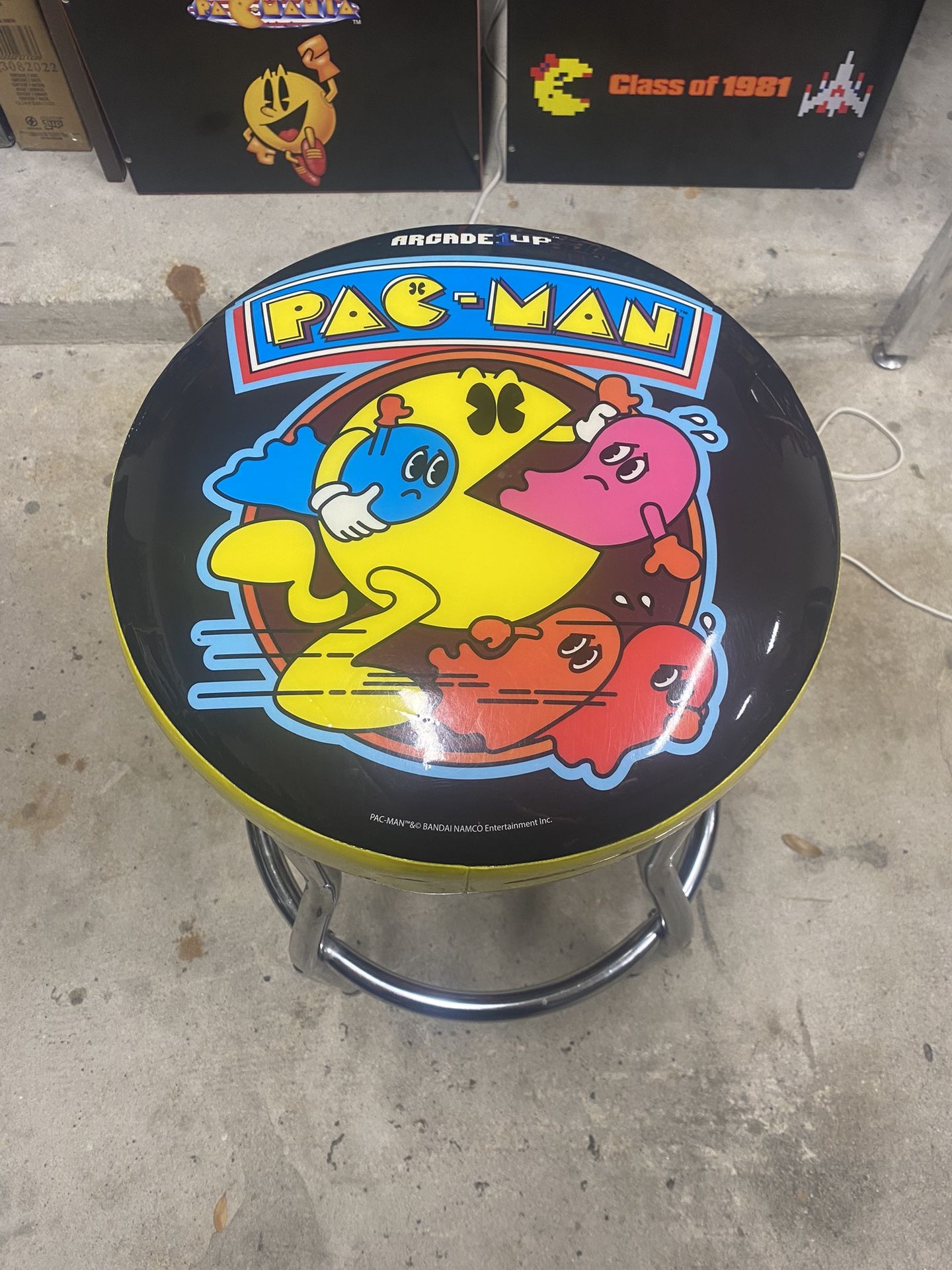 Arcade 1up Pac Man Stool for Sale in Houston, TX - OfferUp
