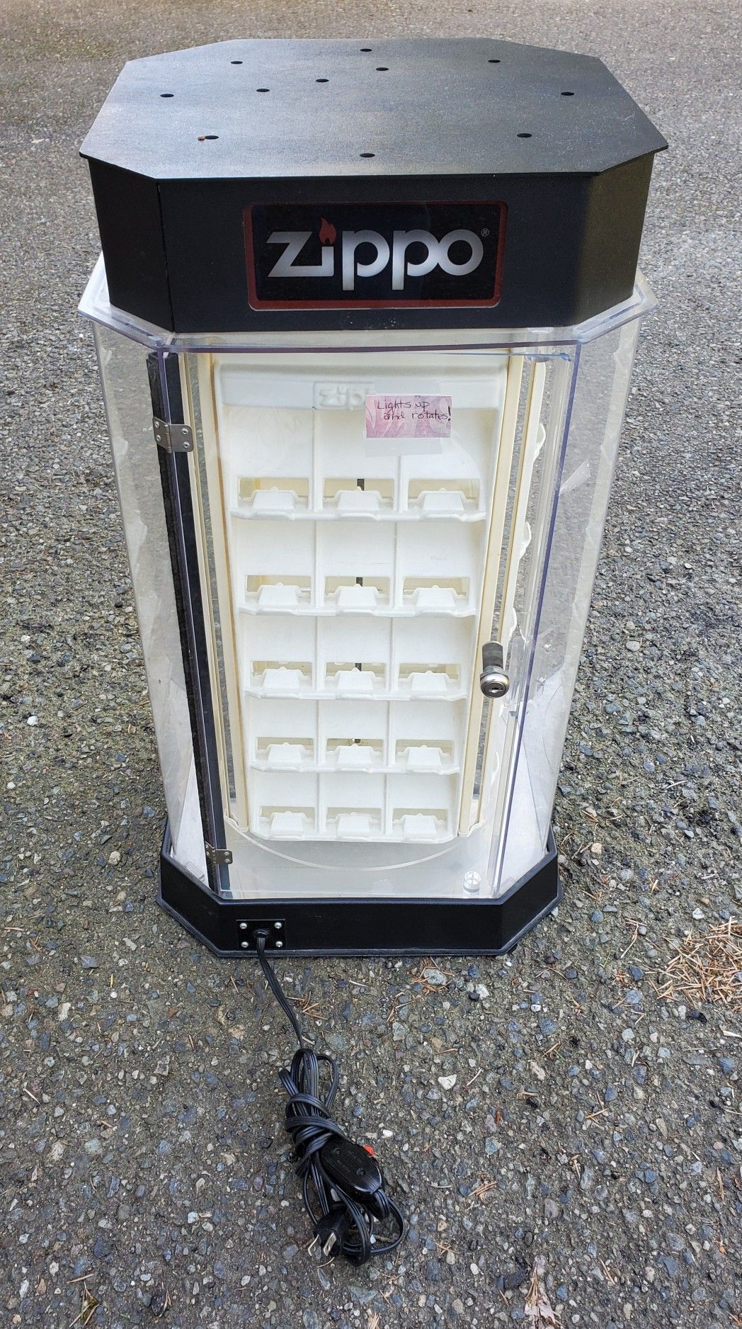 Zippo lighter revolving display case for Sale in Tacoma, WA - OfferUp