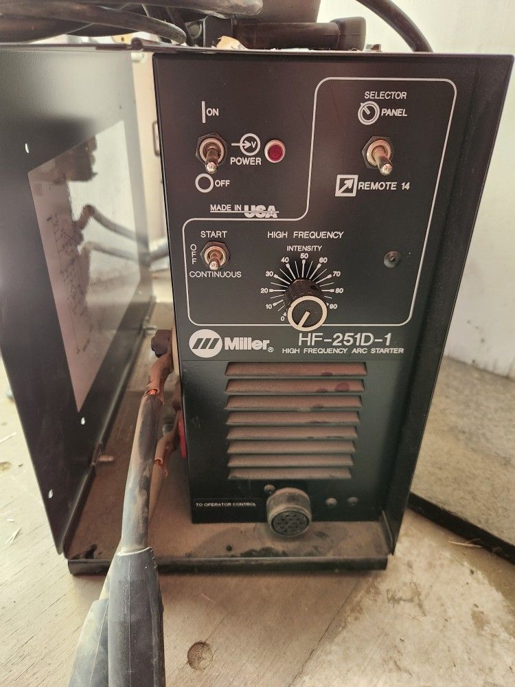 Miller Hf - 251d High Frequency Tig Box Welder for Sale in Pumpkin ...