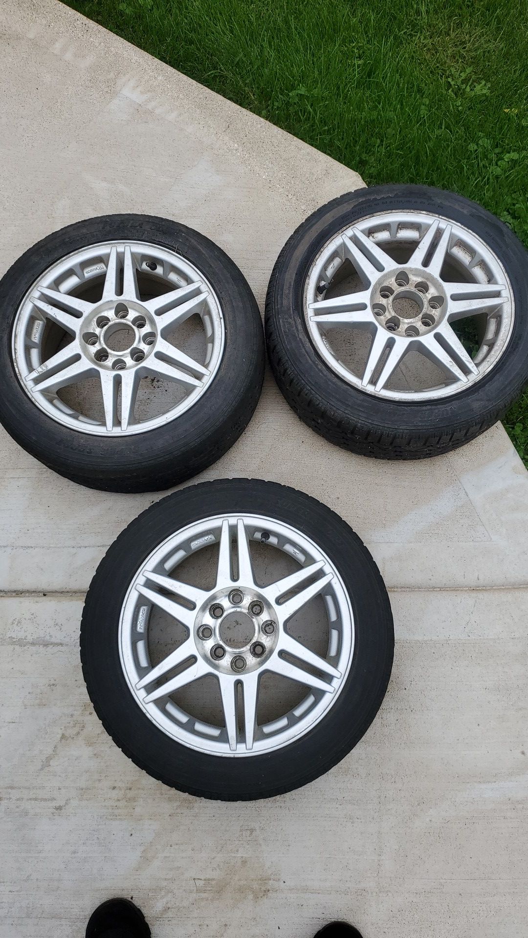 Only 3 of them 195/50/15 tire and 15 inch rim for Sale in West Chicago ...
