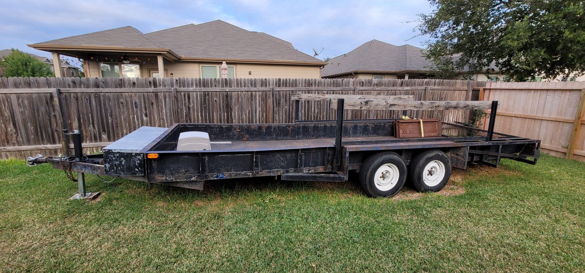 20' utility trailer for sale or trade $2,900 or trade for car hauler ...