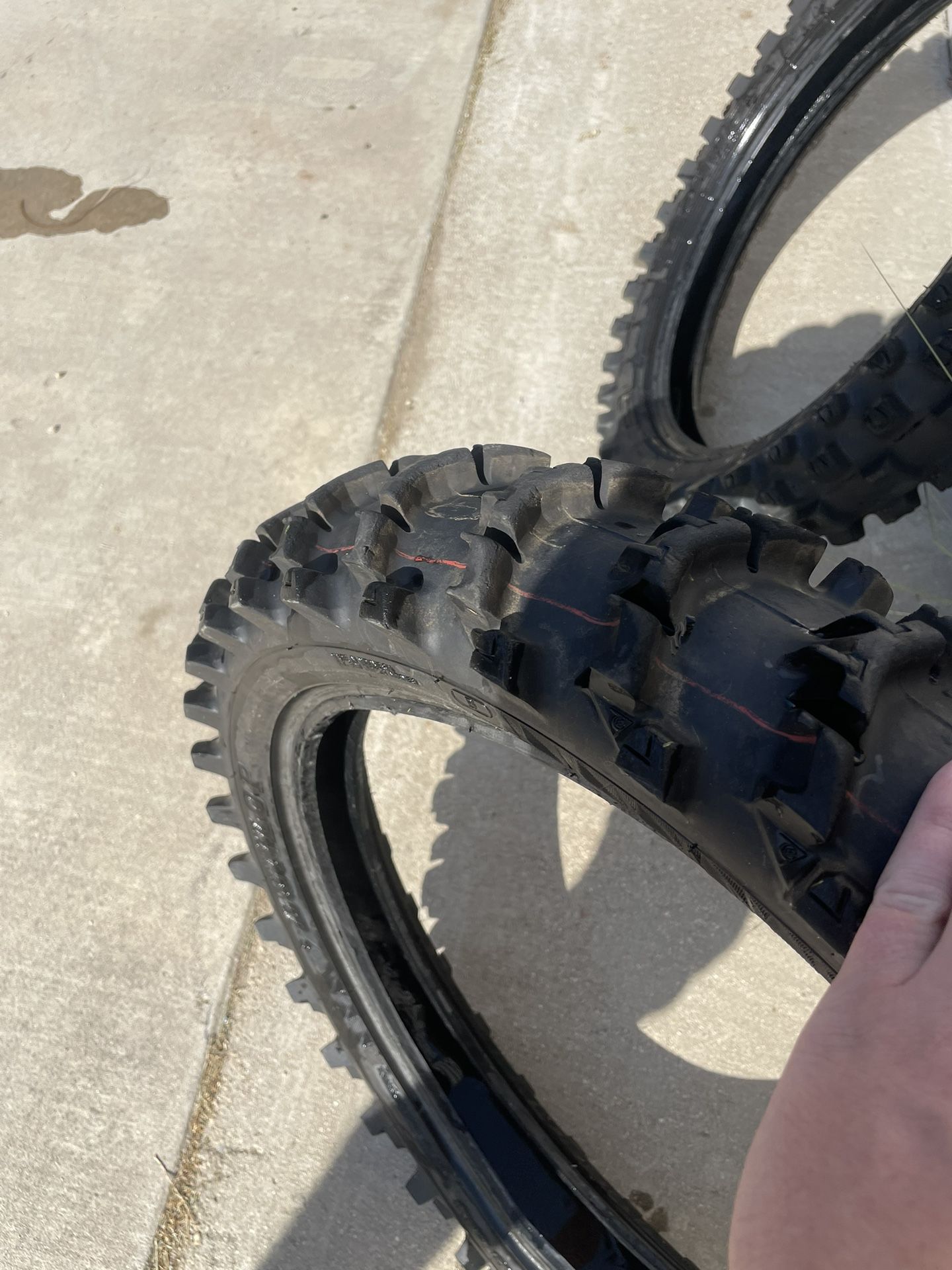 Dunlop Tires Mx 33 And Mx 14 Dirtbike 19x110 for Sale in Fontana, CA ...