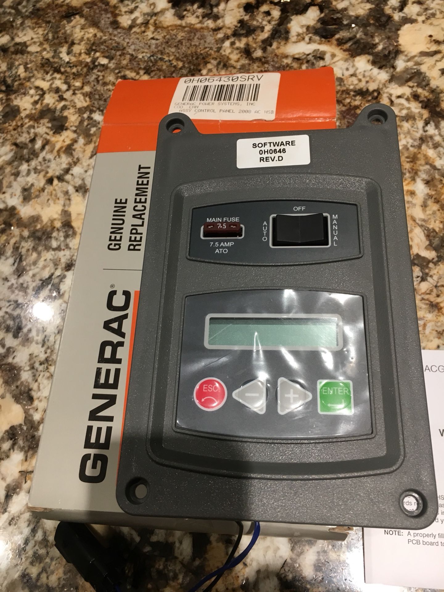 Generac Control Panel for Sale in Miami, FL - OfferUp