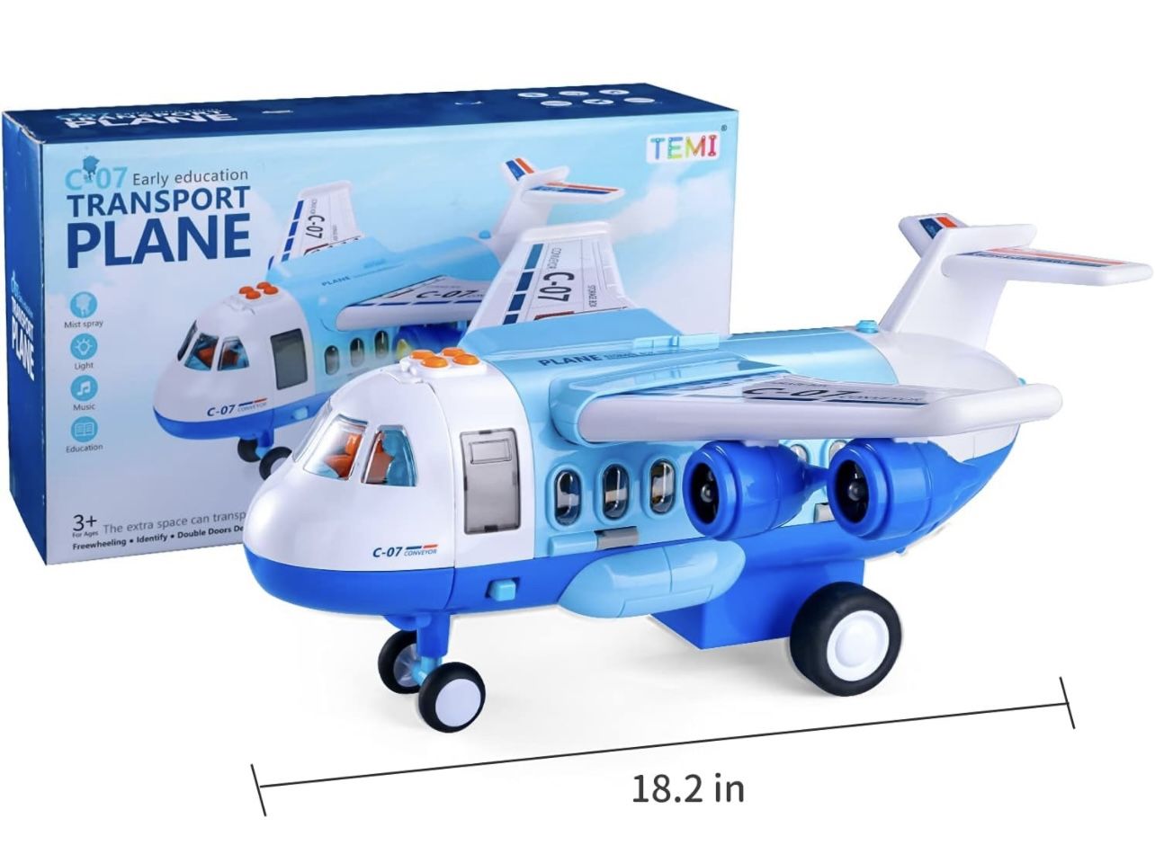 Conveyor Plane with 6 Diecast Construction Vehicles for Sale in West ...