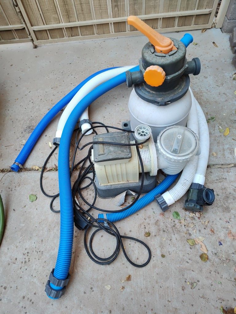 Intex Pool Pump And Filter Plus Accessories for Sale in Gilbert, AZ ...