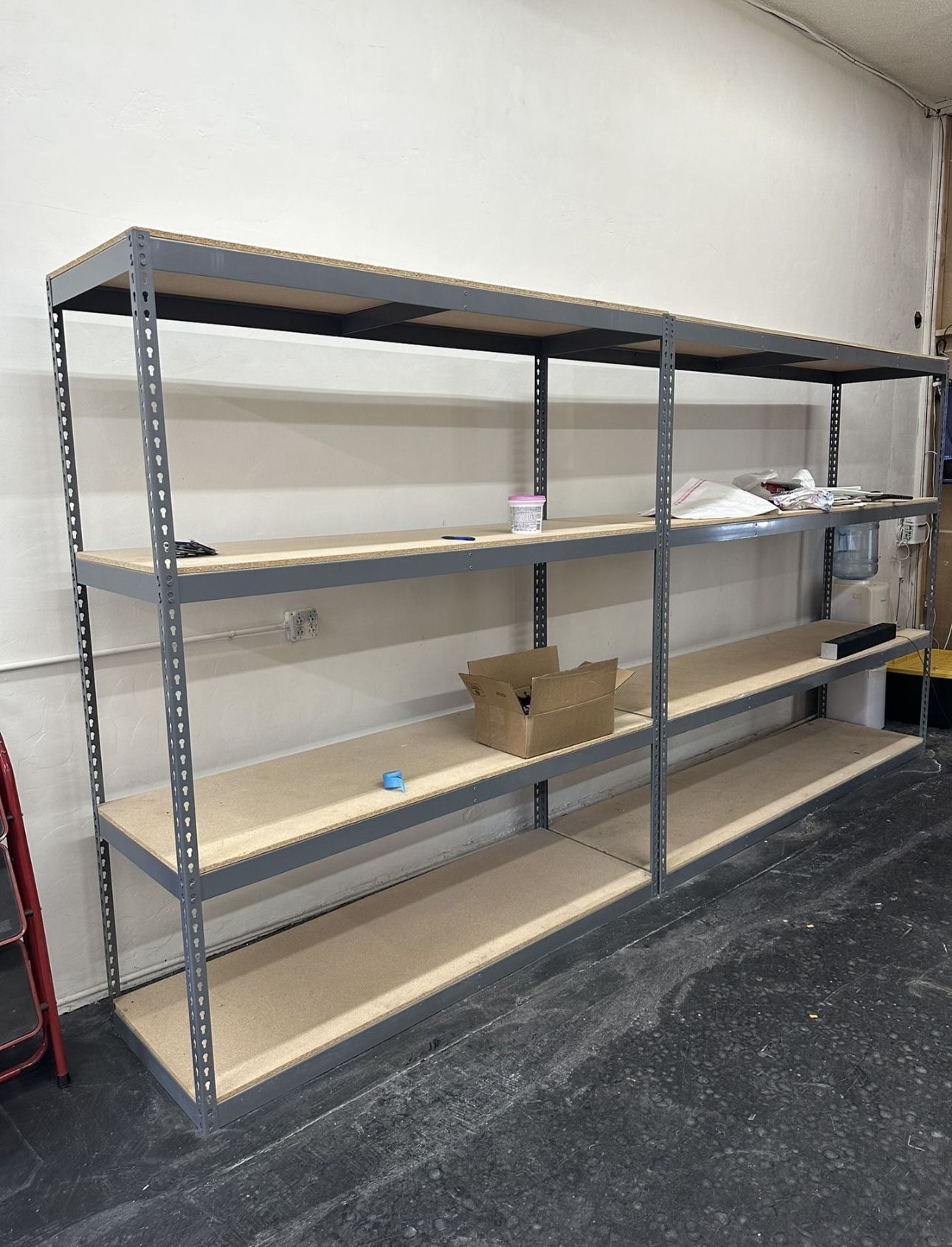 Warehouse Shelving Boltless Industrial Storage Racks Steel Rivet ...