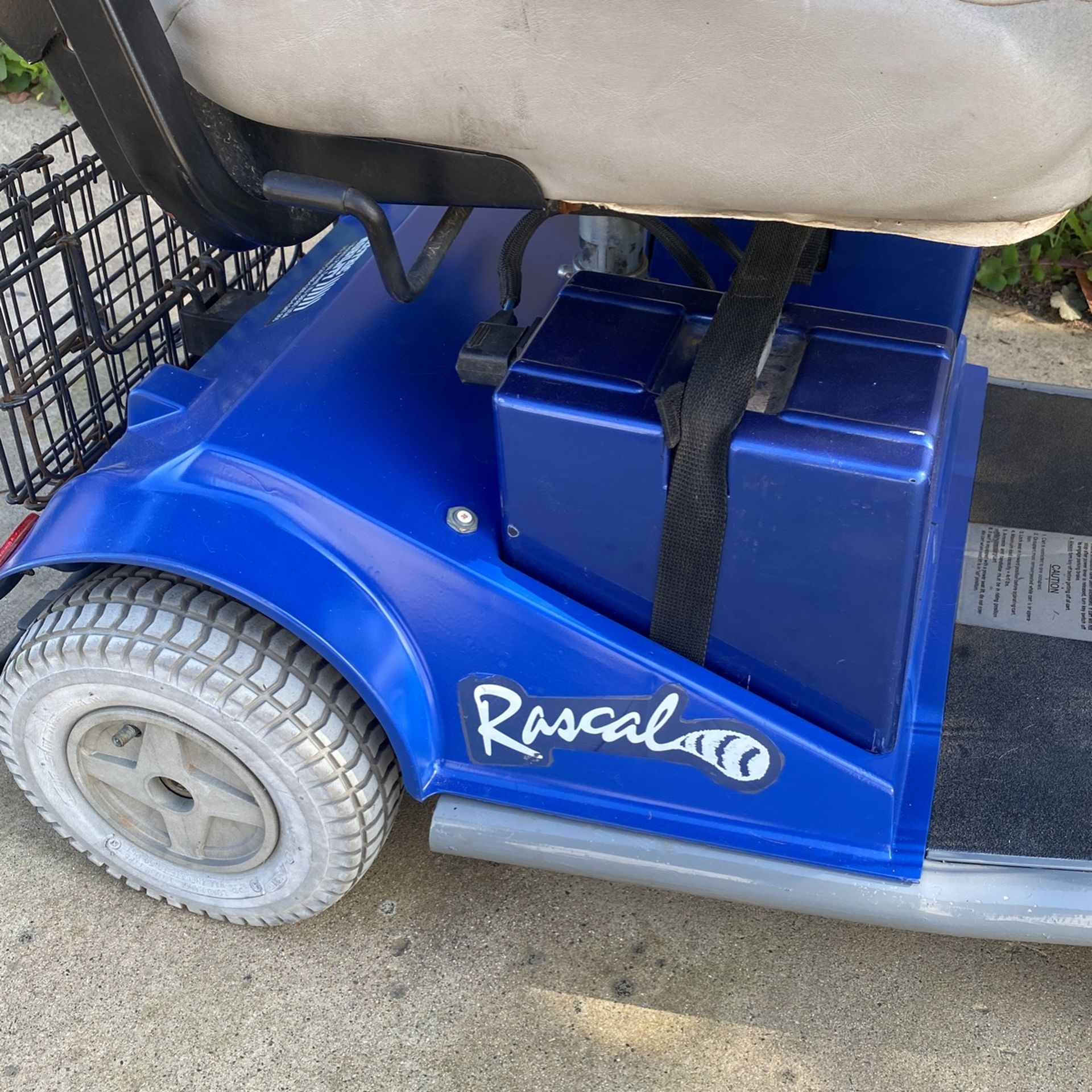 It Is A Rascal Three Wheel Scooter for Sale in Wildomar, CA - OfferUp